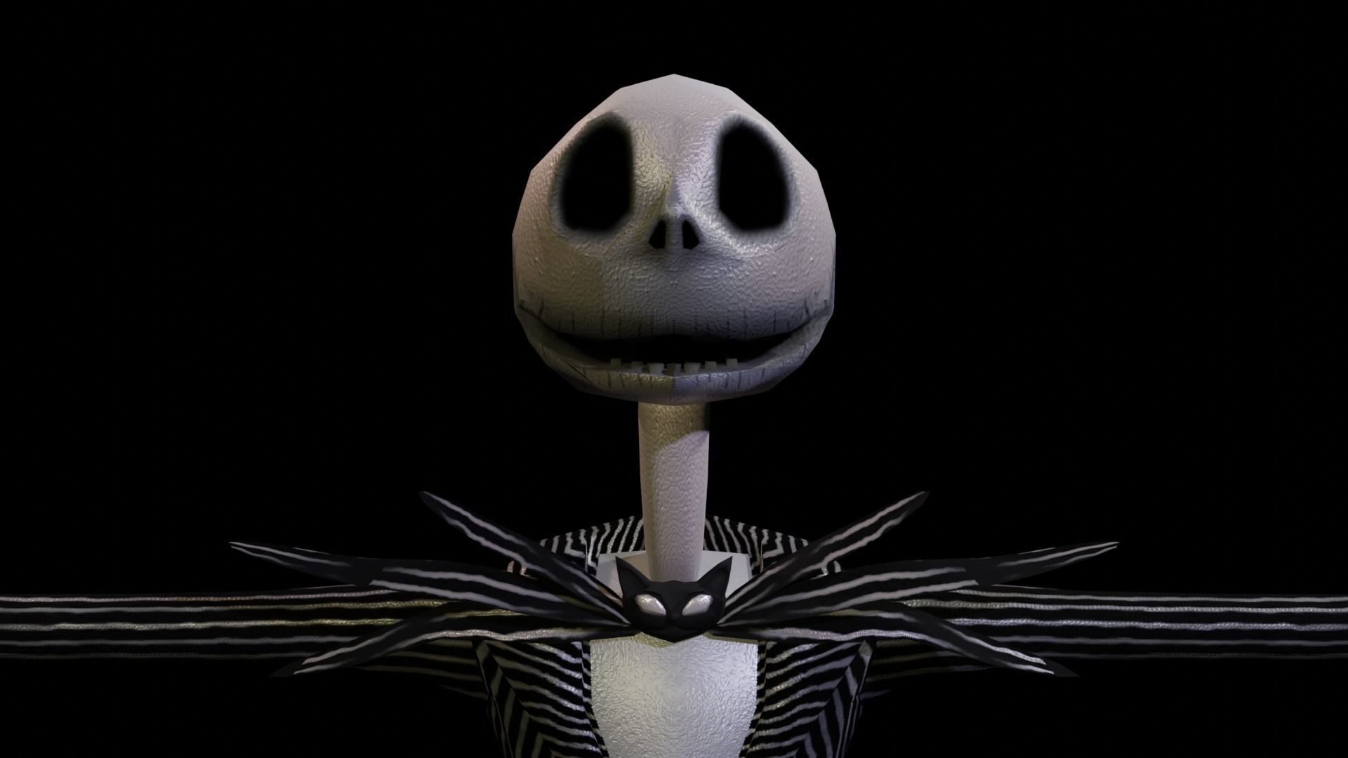 3D model Jack and Zero-The Nightmare Before Christmas VR / AR / low ...
