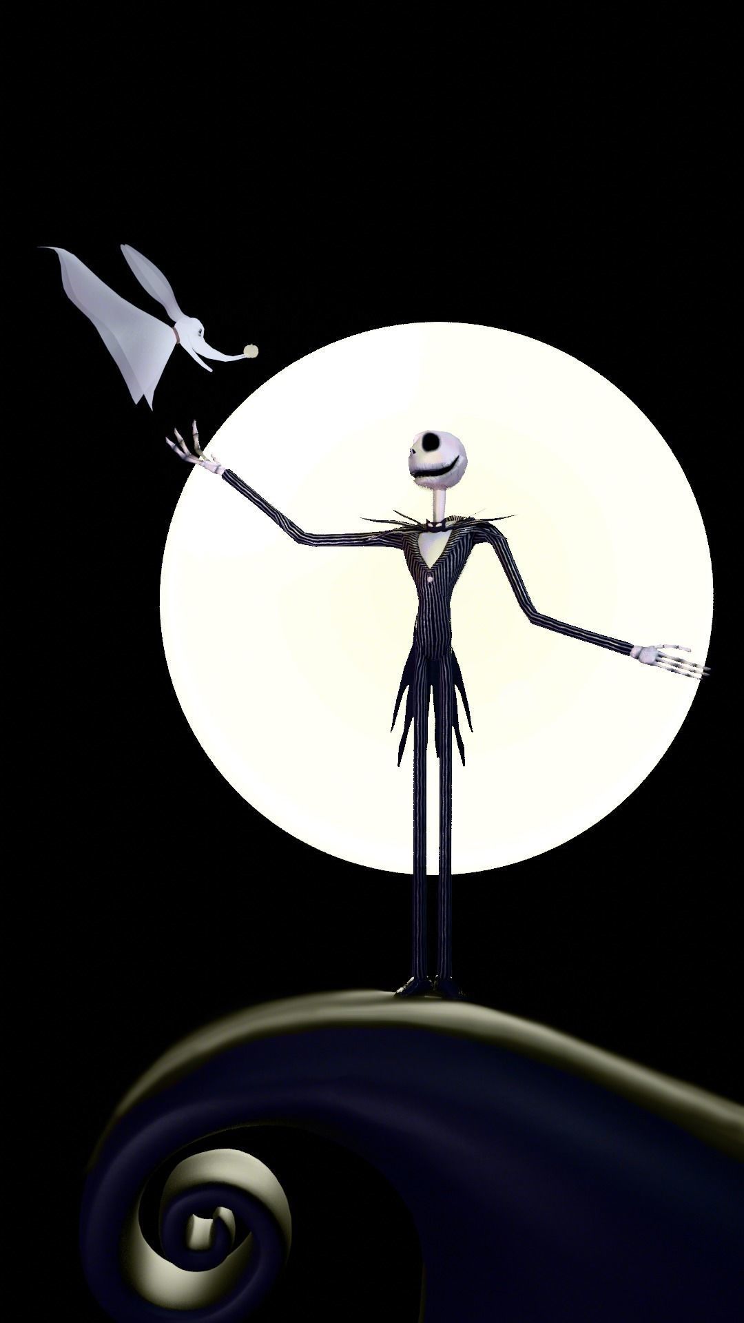 3D model Jack and Zero-The Nightmare Before Christmas VR / AR / low ...
