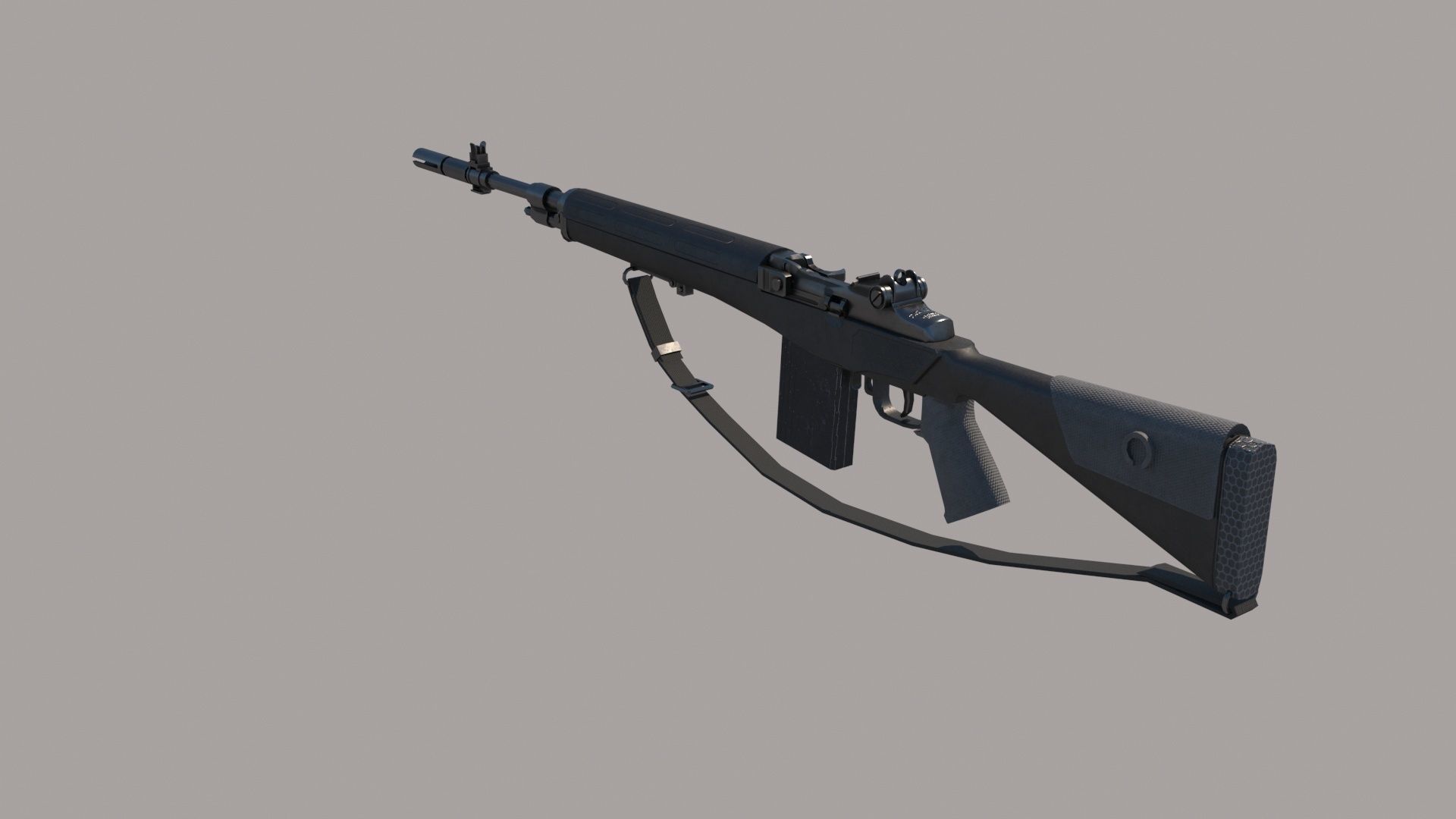 3D model M14 Rifle VR / AR / low-poly | CGTrader