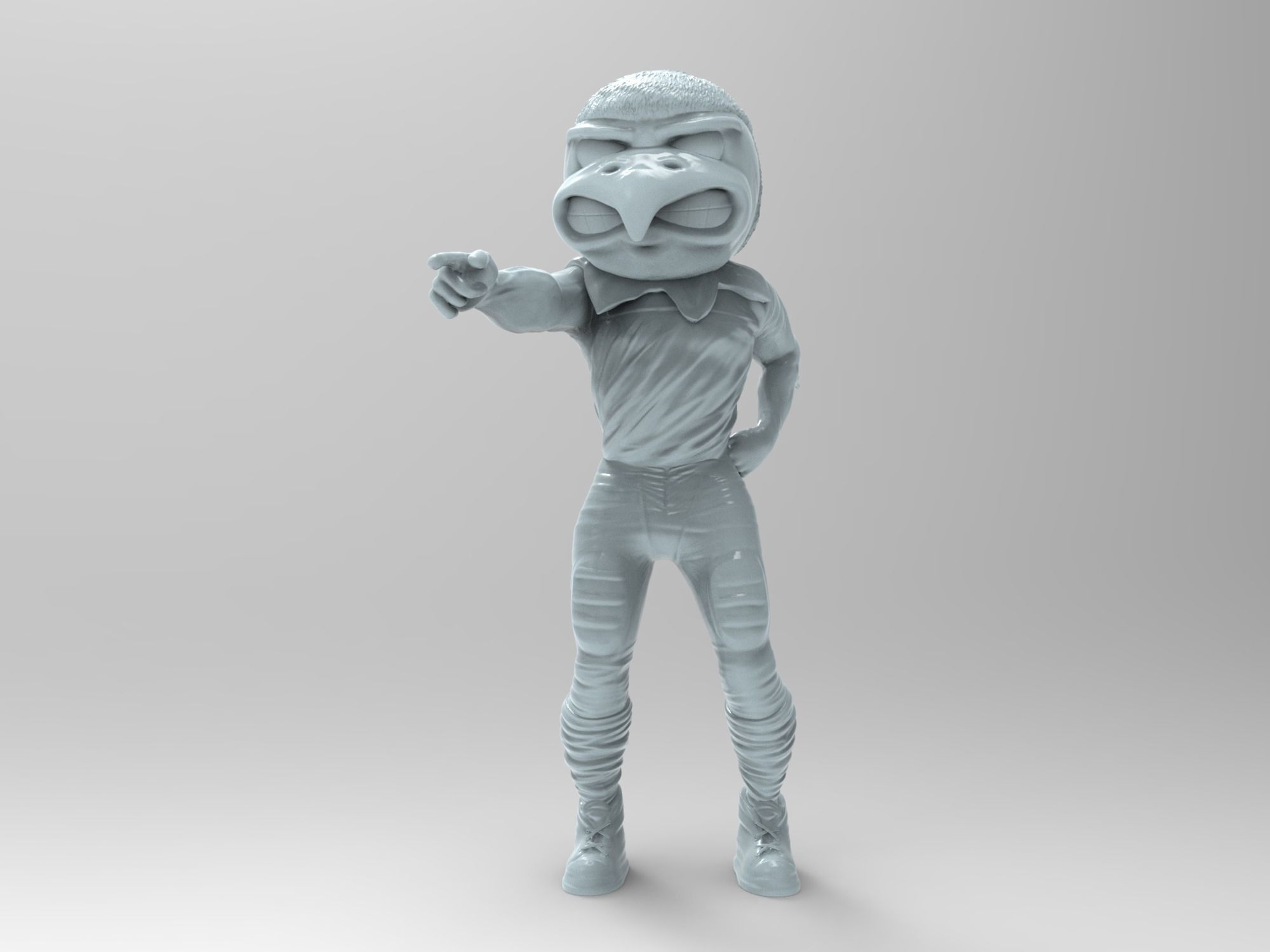 University Mascot Bundle All in one 3D model 3D printable | CGTrader