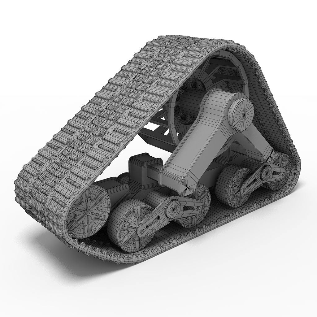 Crawler Track 3D model | CGTrader