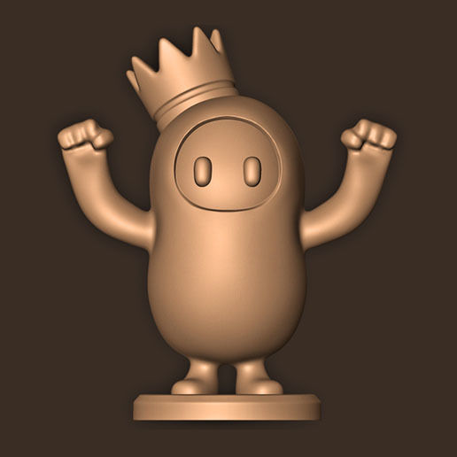 Fall Guys Crown 3D model 3D printable | CGTrader
