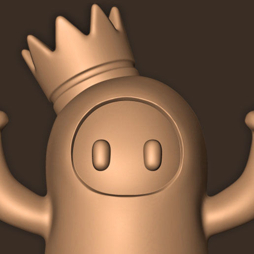 Fall Guys Crown 3D model 3D printable | CGTrader