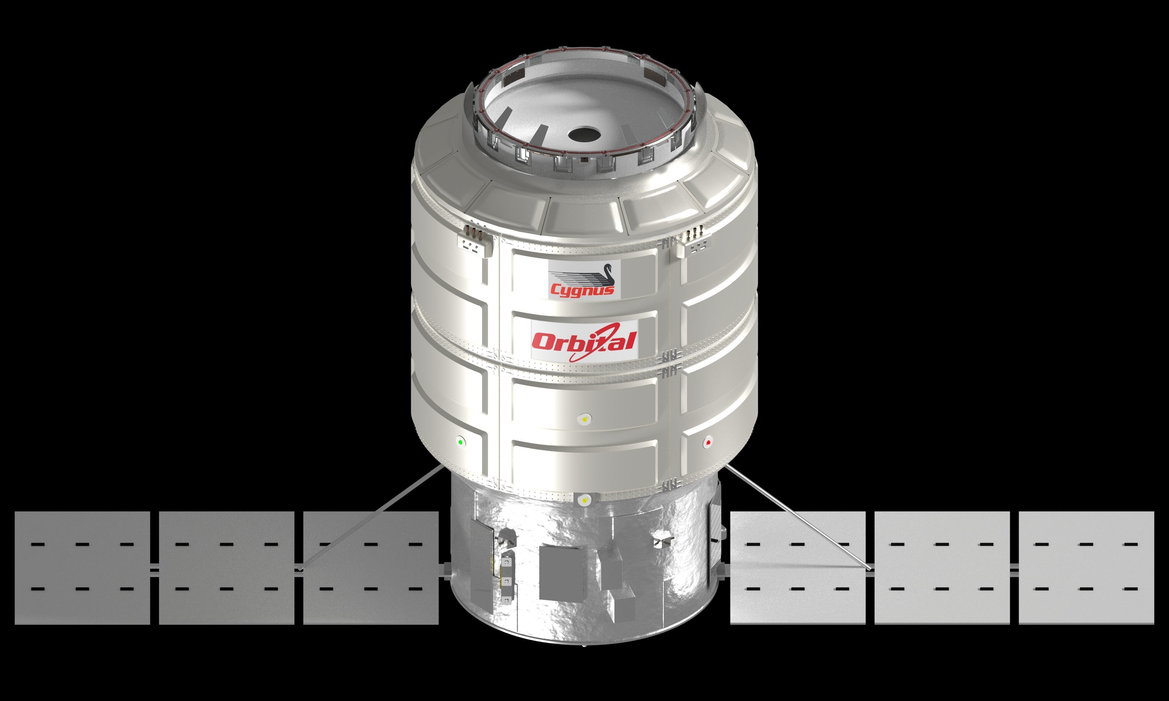 Standard Cygnus spacecraft 3D model | CGTrader