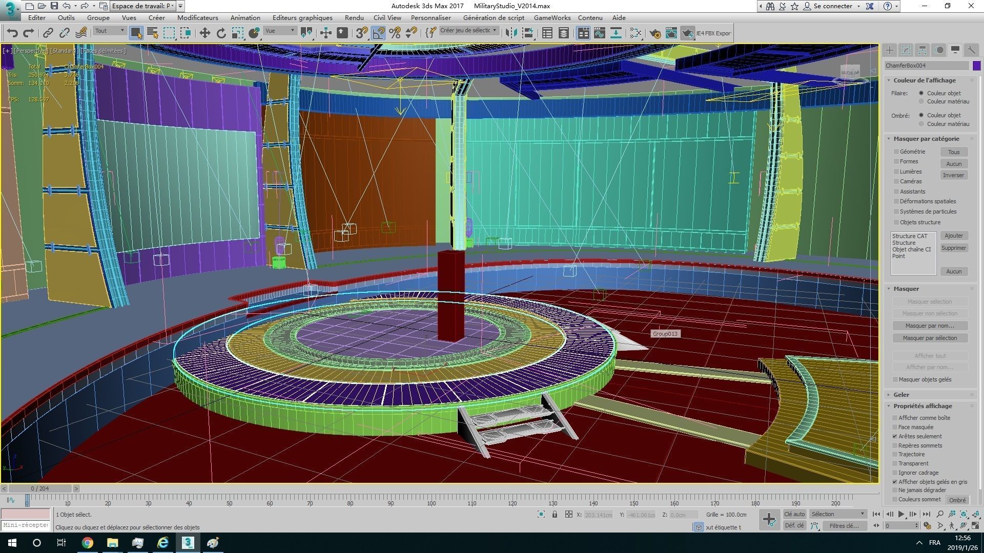 3D model Virtual Broadcast Studio VR / AR / low-poly | CGTrader