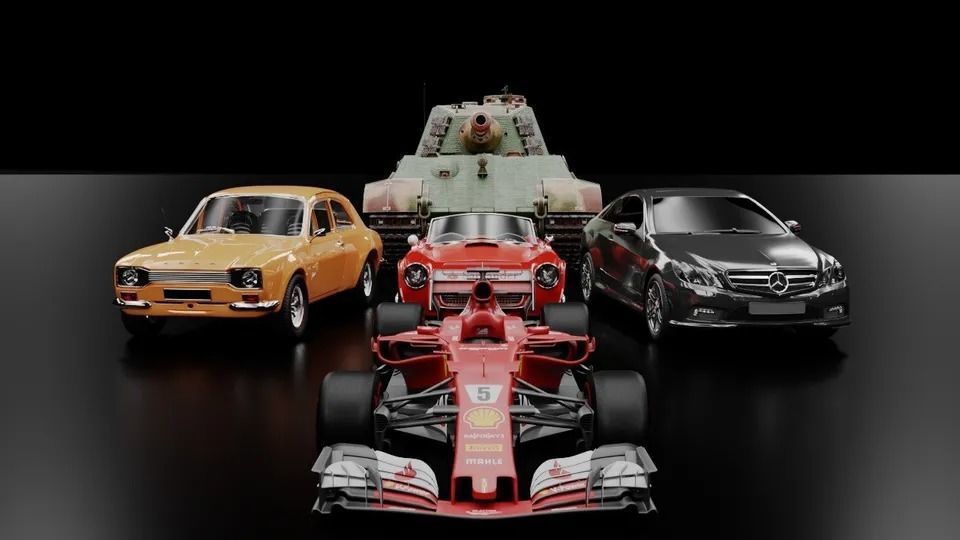 Luxurious 3D Car Studio HDRI Pack 20 Maps 3D model | CGTrader