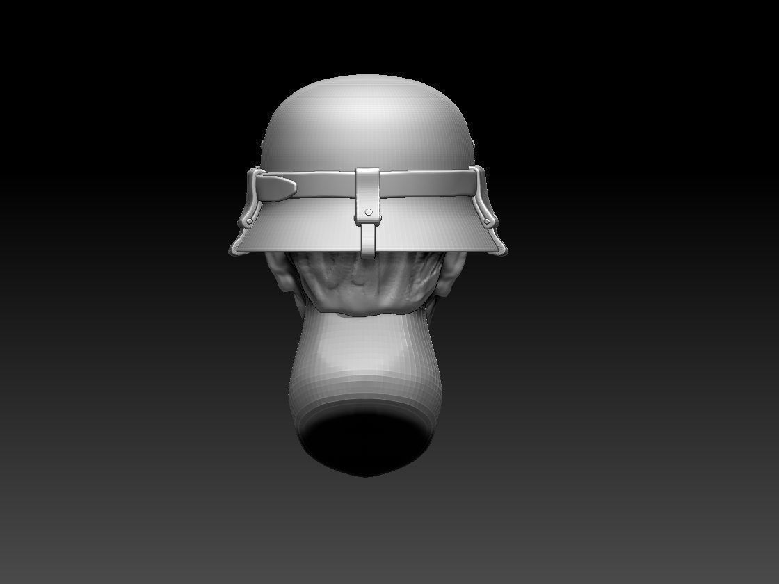 helmet german 3D model 3D printable | CGTrader