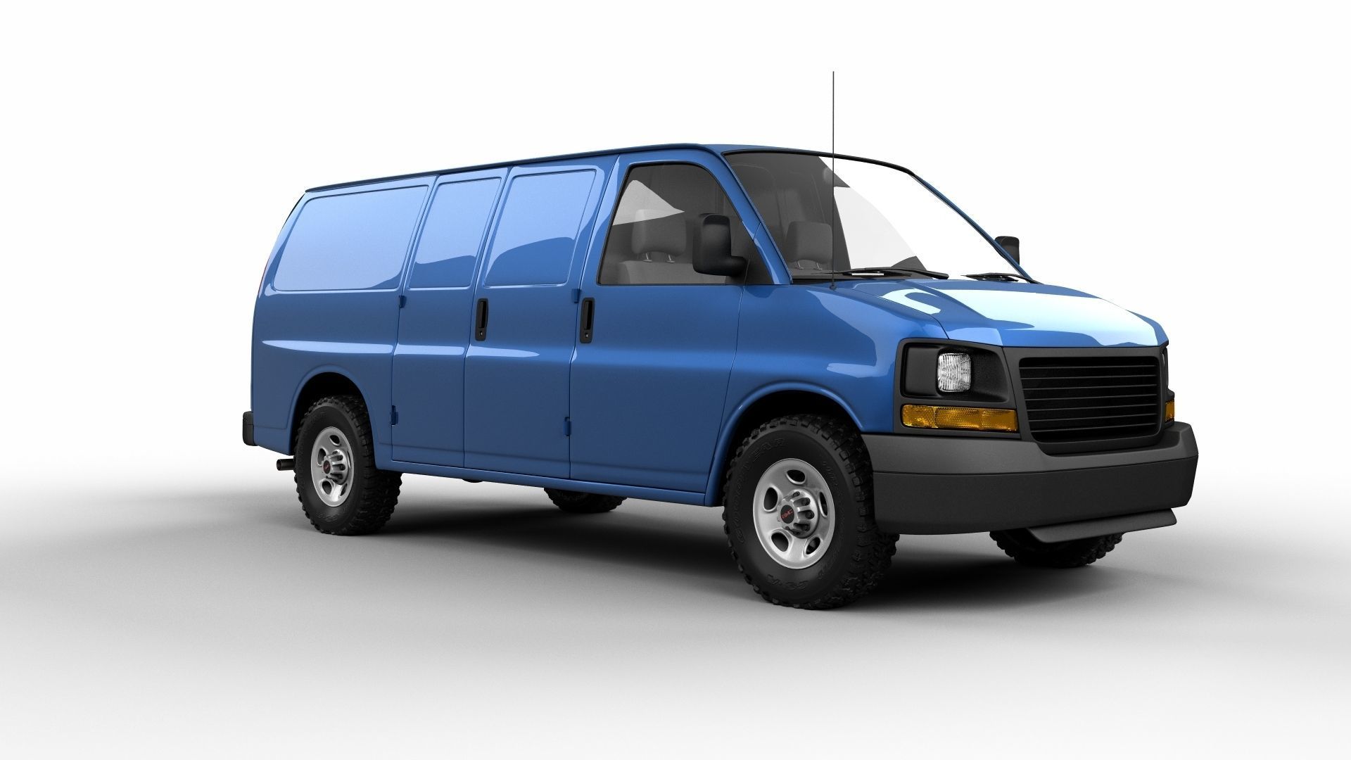 American Van 3D model | CGTrader