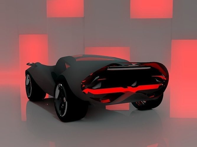 Car Concept Roadster free 3D model | CGTrader