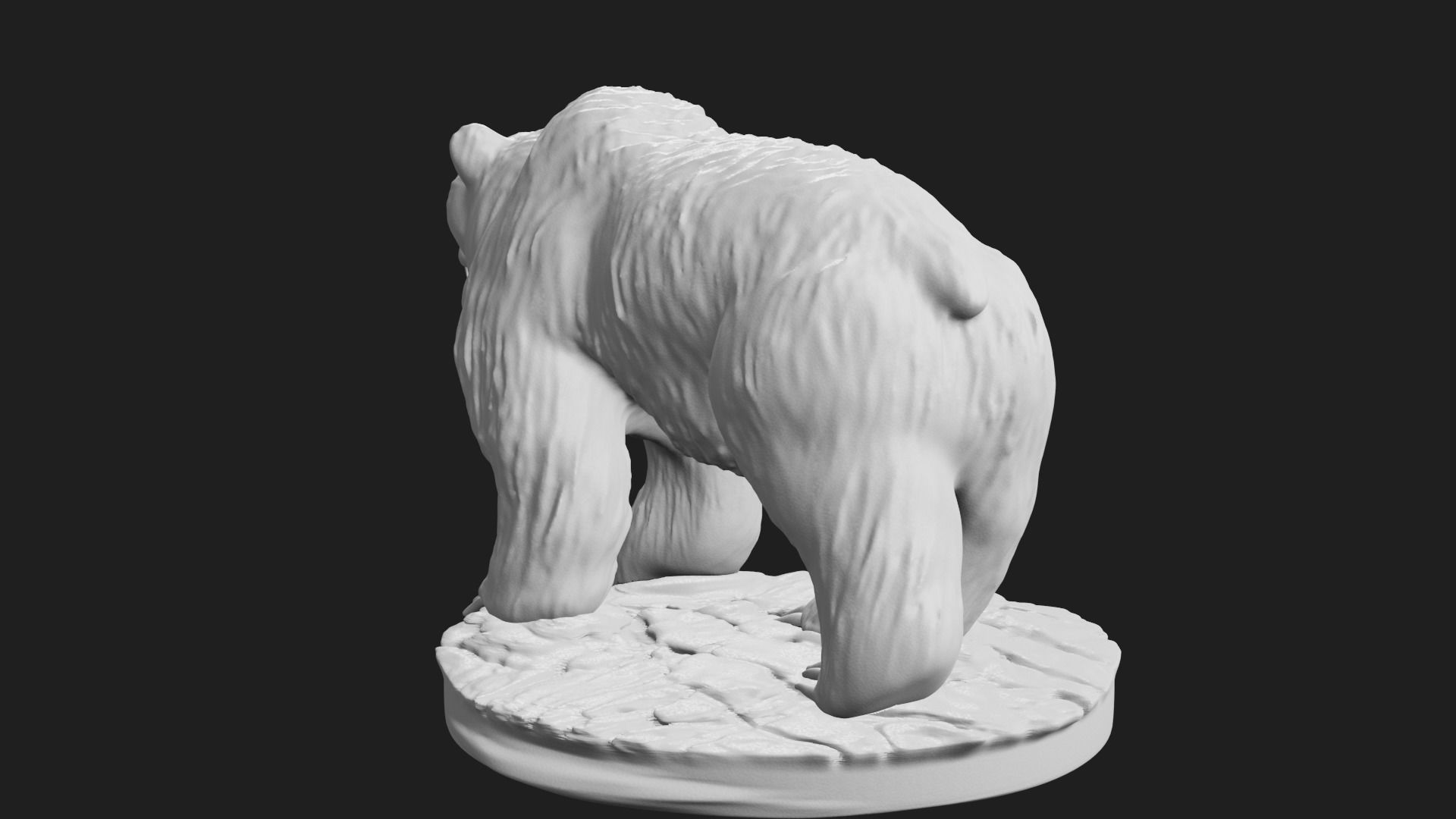 Grizzly Bear 3D model 3D printable | CGTrader