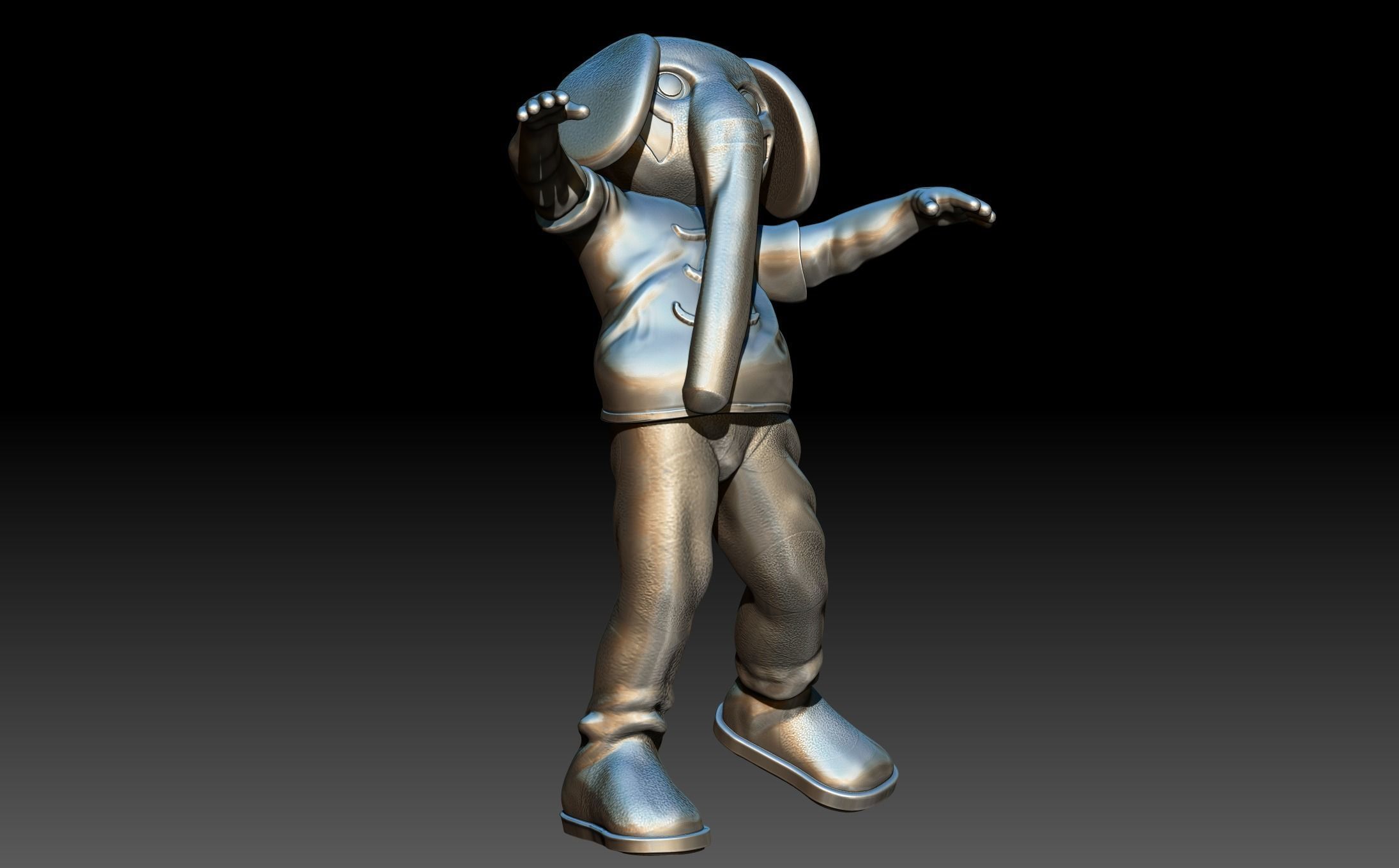 University of Alabama Crimson Tide Big AI 3D model 3D printable | CGTrader