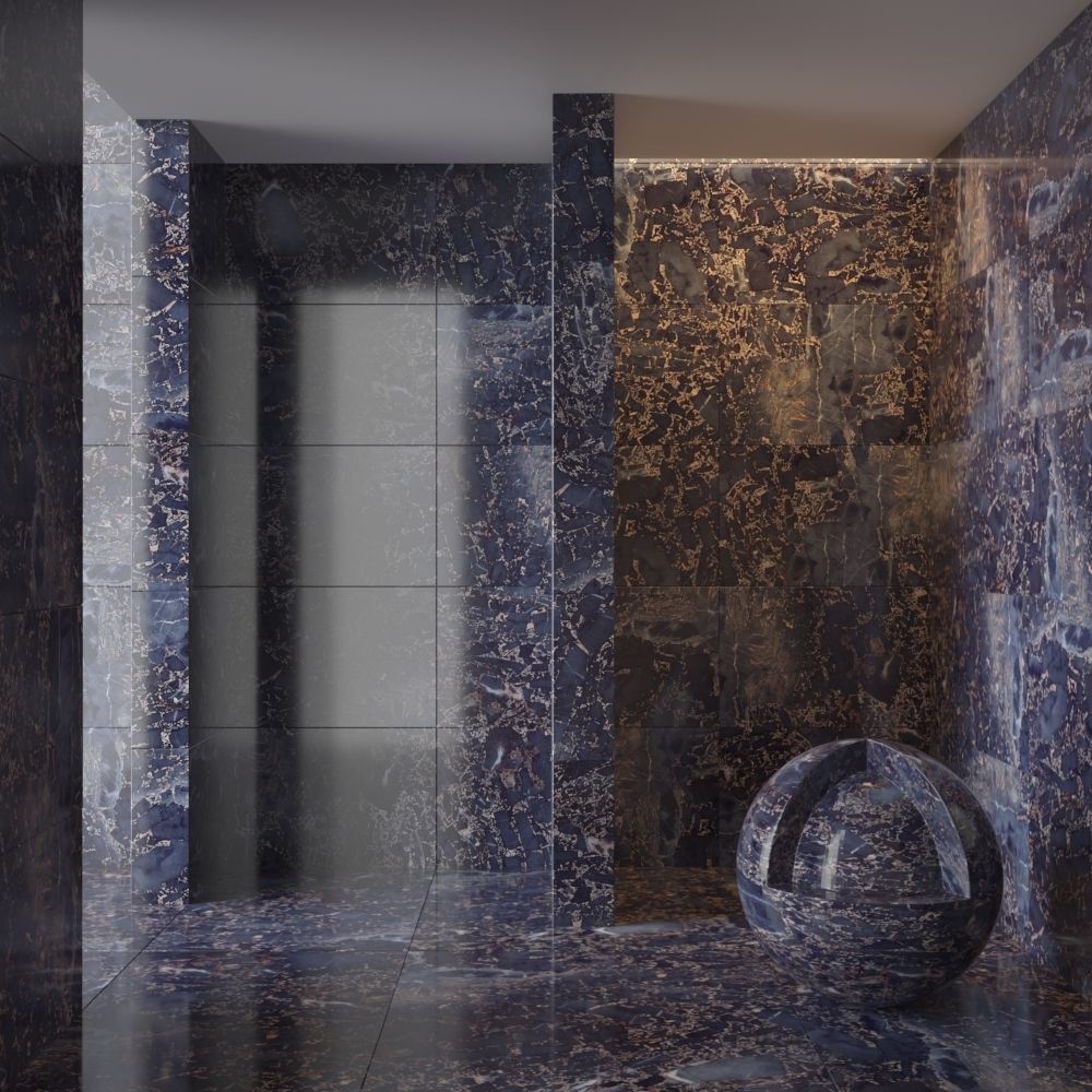 Marble wall 252 3D model | CGTrader