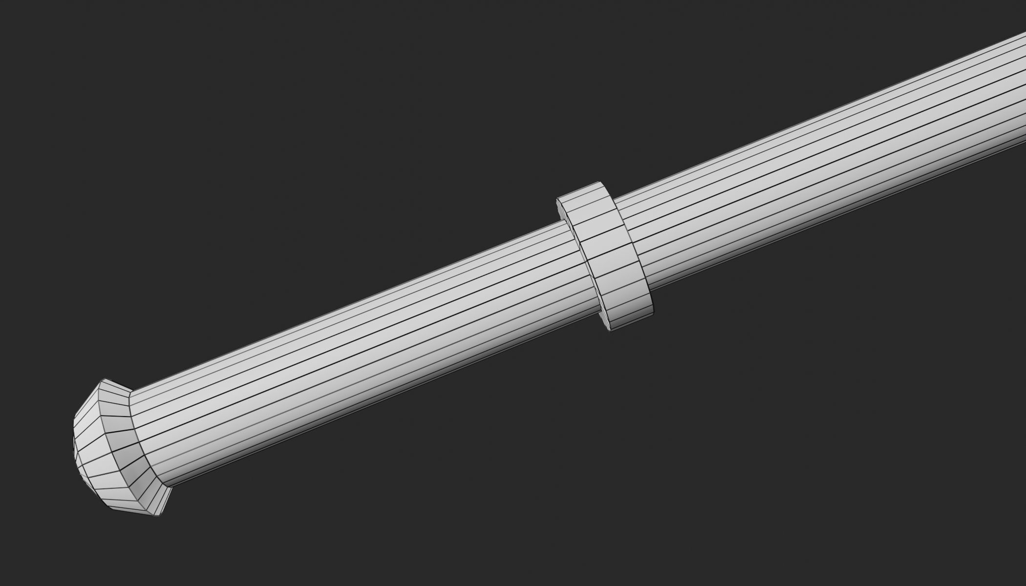 3D model Medieval mace with multiple texture variations VR / AR / low ...