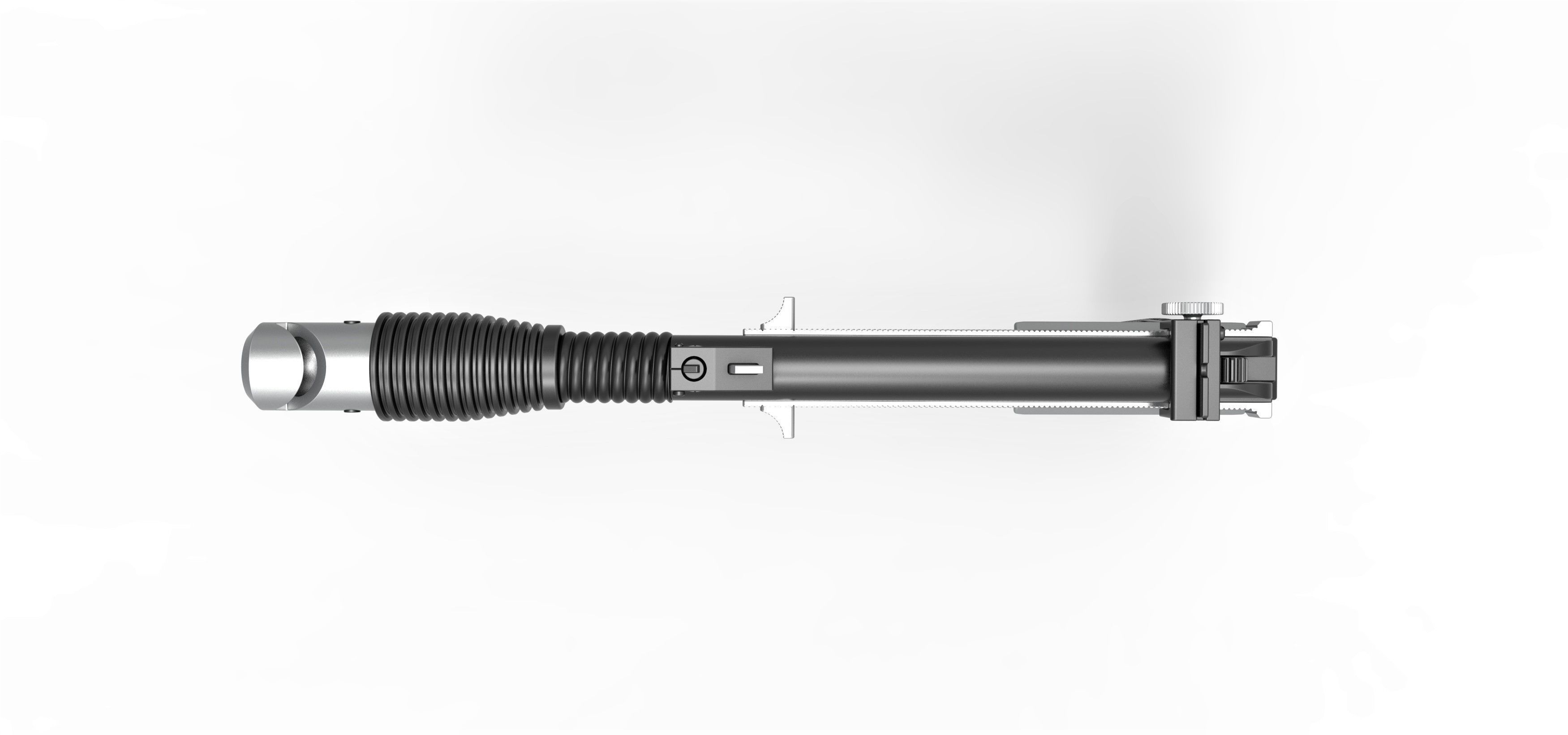 Blaster pistol Defender 5 from Star Wars The Rise of Skywalker 3D model ...