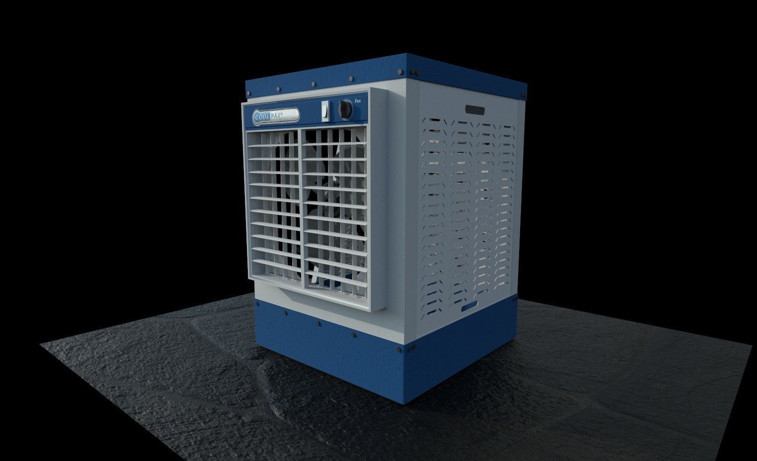 Water coolar free 3D model | CGTrader