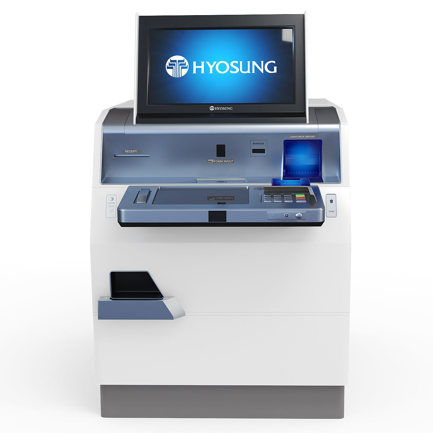 ATM machine Nautilus Hyosung MX8800 3D model | CGTrader