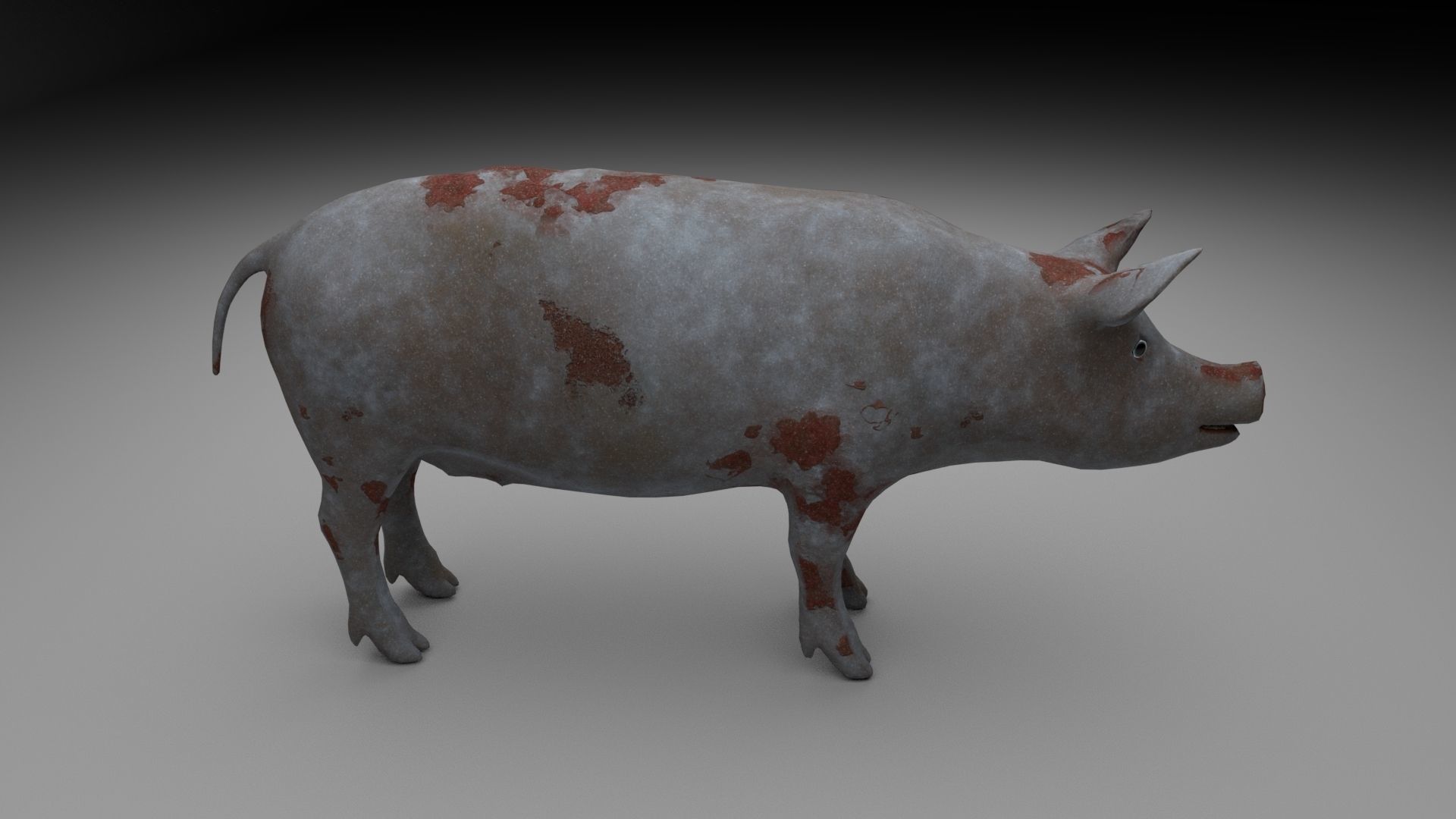3D model Zombie pig with 2 texture map 4k VR / AR / low-poly | CGTrader