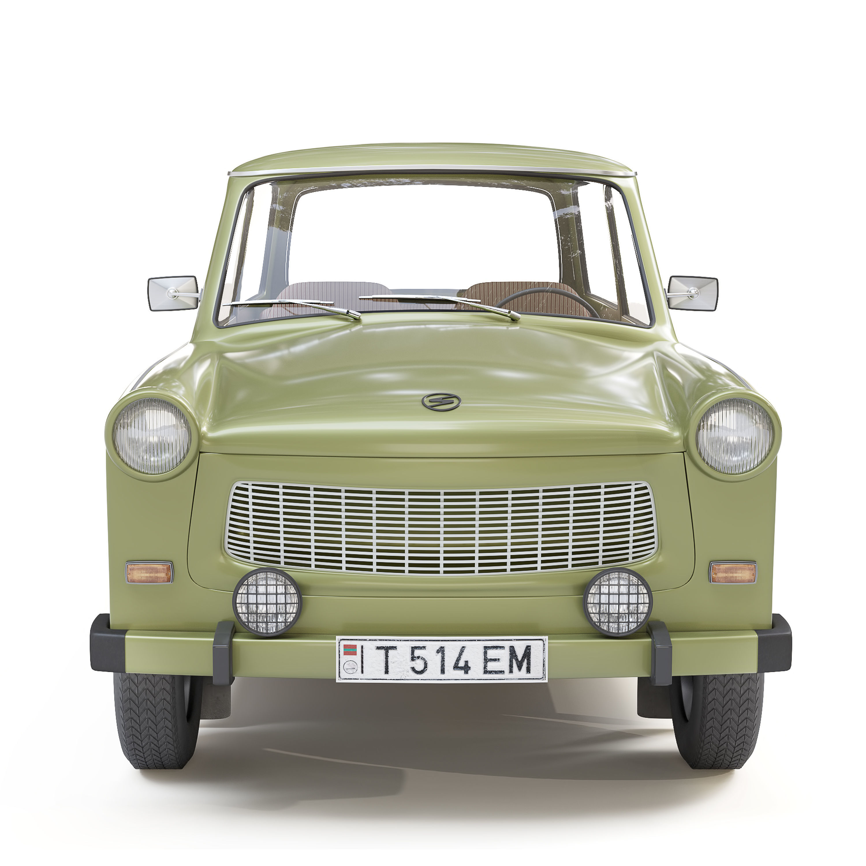 Trabant 601 kombi 1975 with interior 3D model | CGTrader