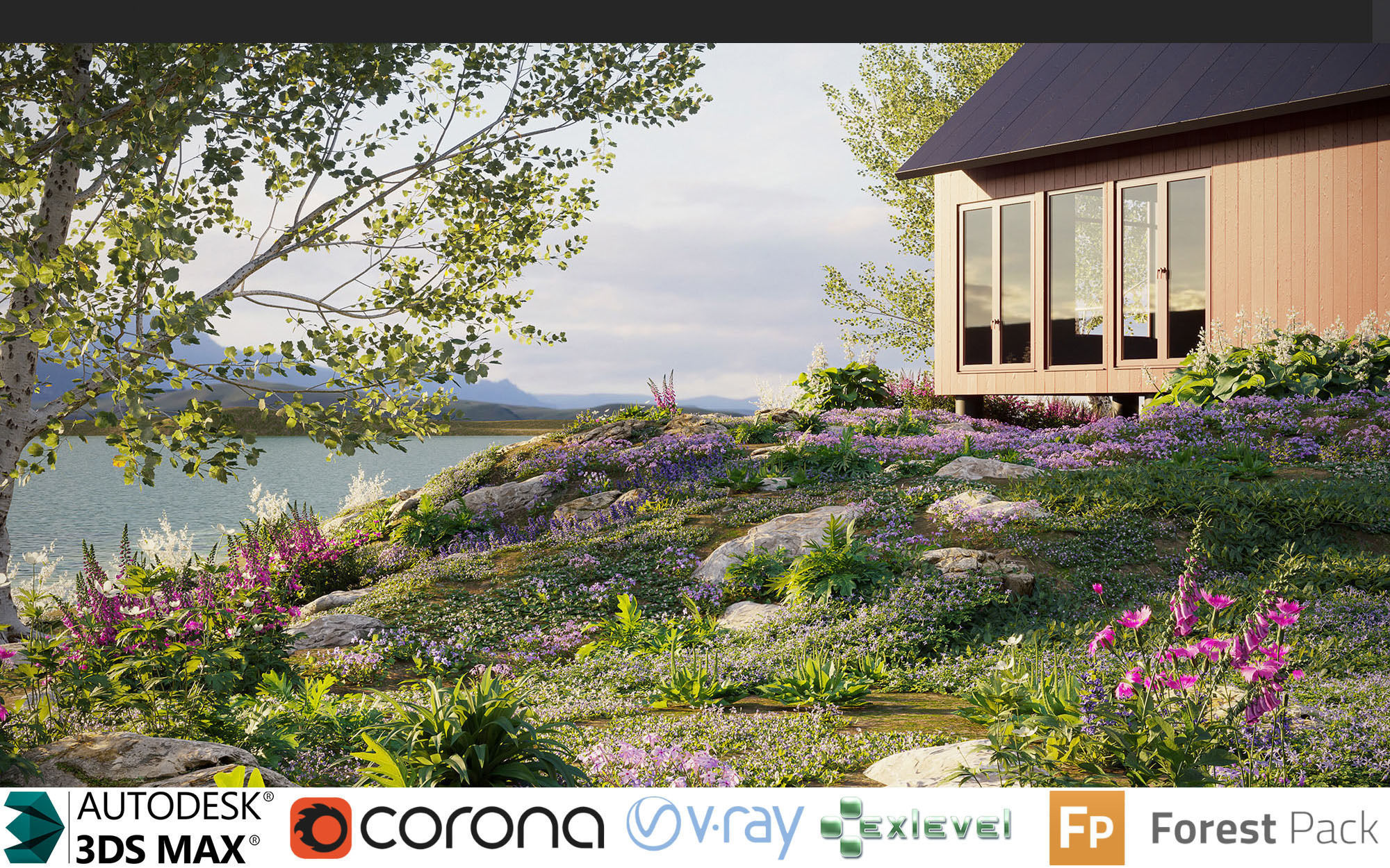 Ground cover plants Collection - Include GrowFX and Mesh file 3D model ...