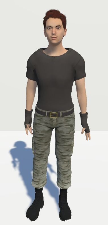 Unity Humanoid Model Male 011 free 3D model animated rigged | CGTrader