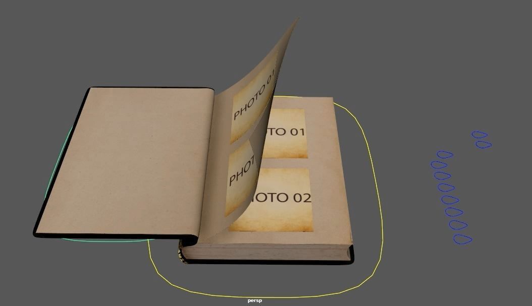 Book Rigged 3D model animated rigged | CGTrader