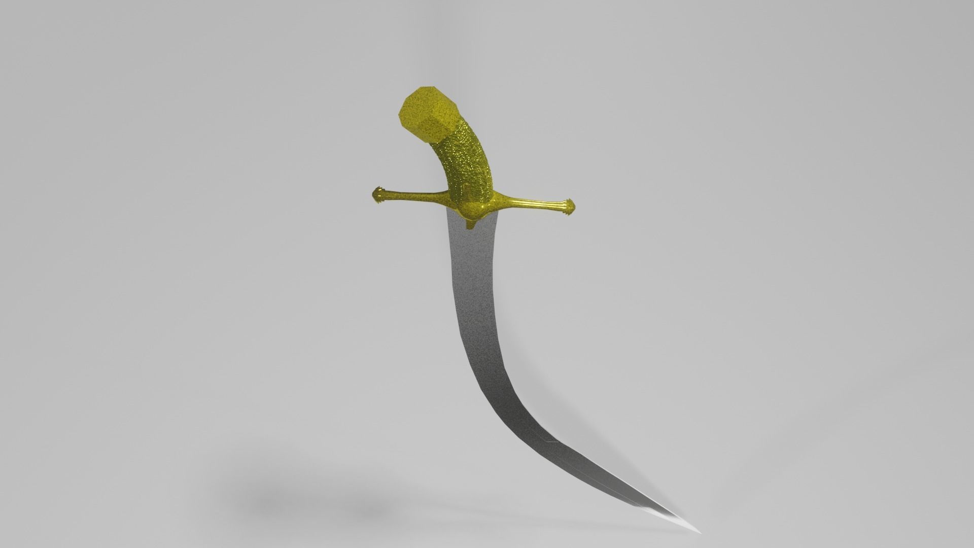 Romanian sword kilij 3D model | CGTrader