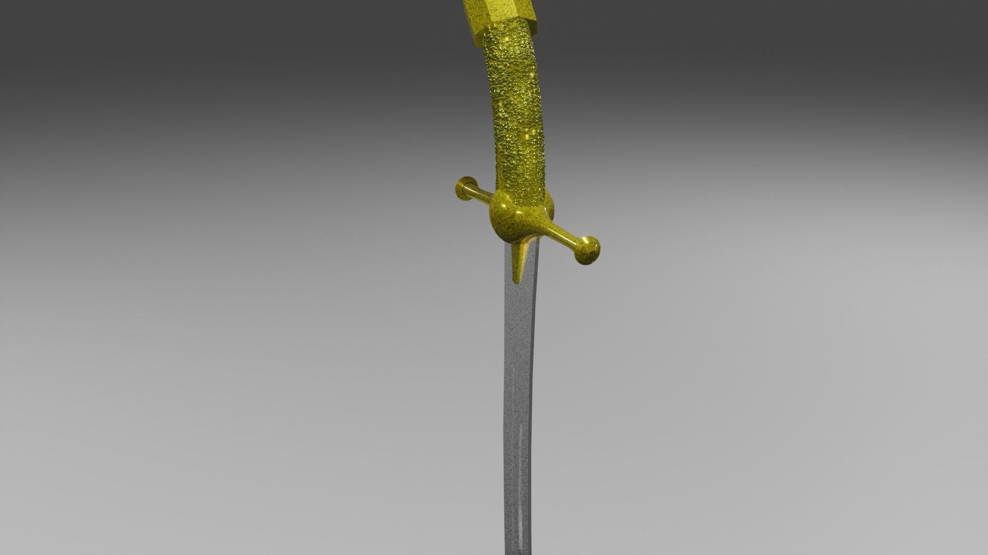 Romanian sword kilij 3D model | CGTrader