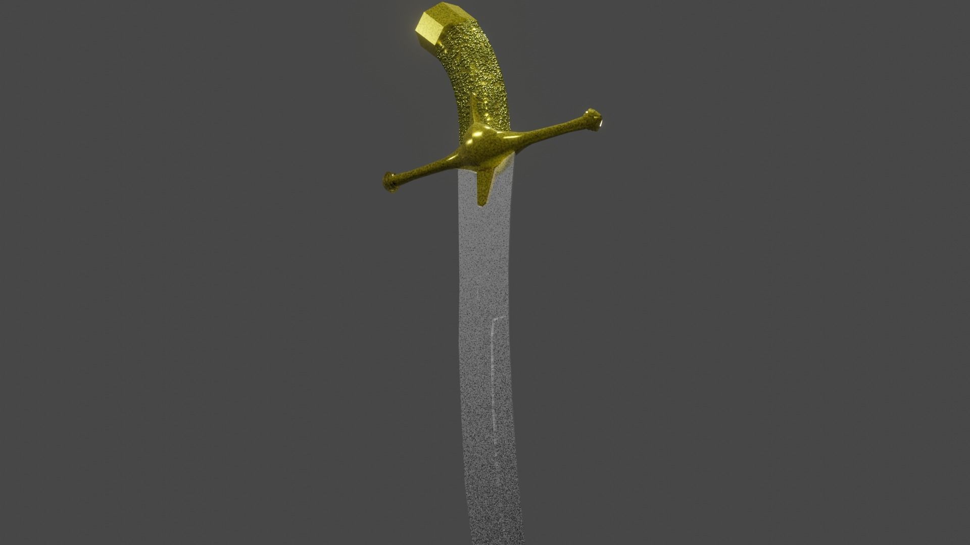 Romanian sword kilij 3D model | CGTrader