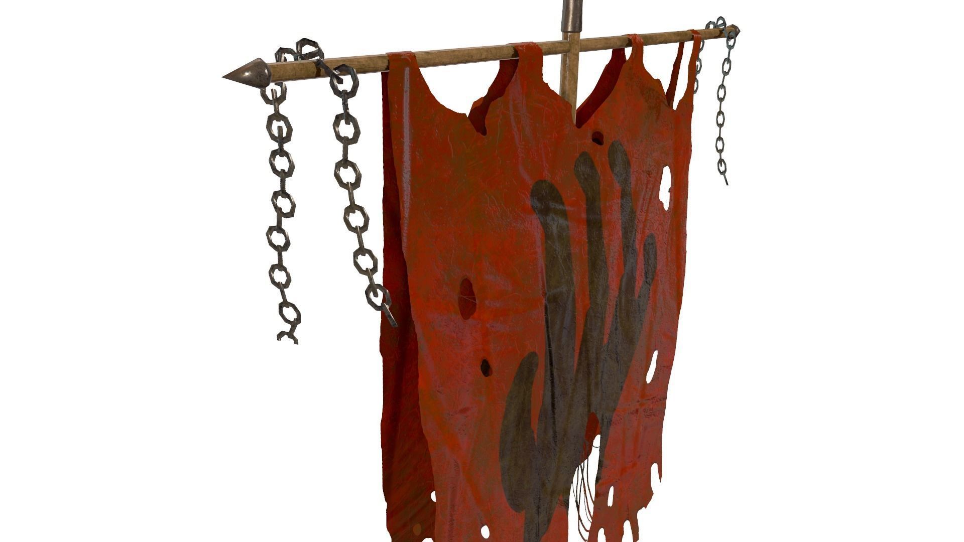 3D model Orc Flag - Game Ready VR / AR / low-poly | CGTrader