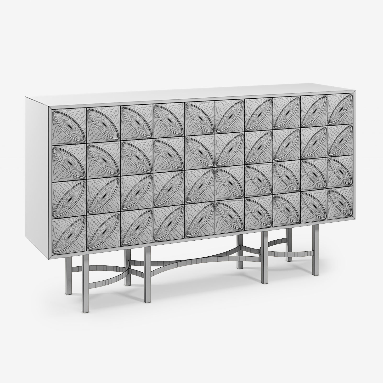 John-Richard Barrington Console 3D model | CGTrader