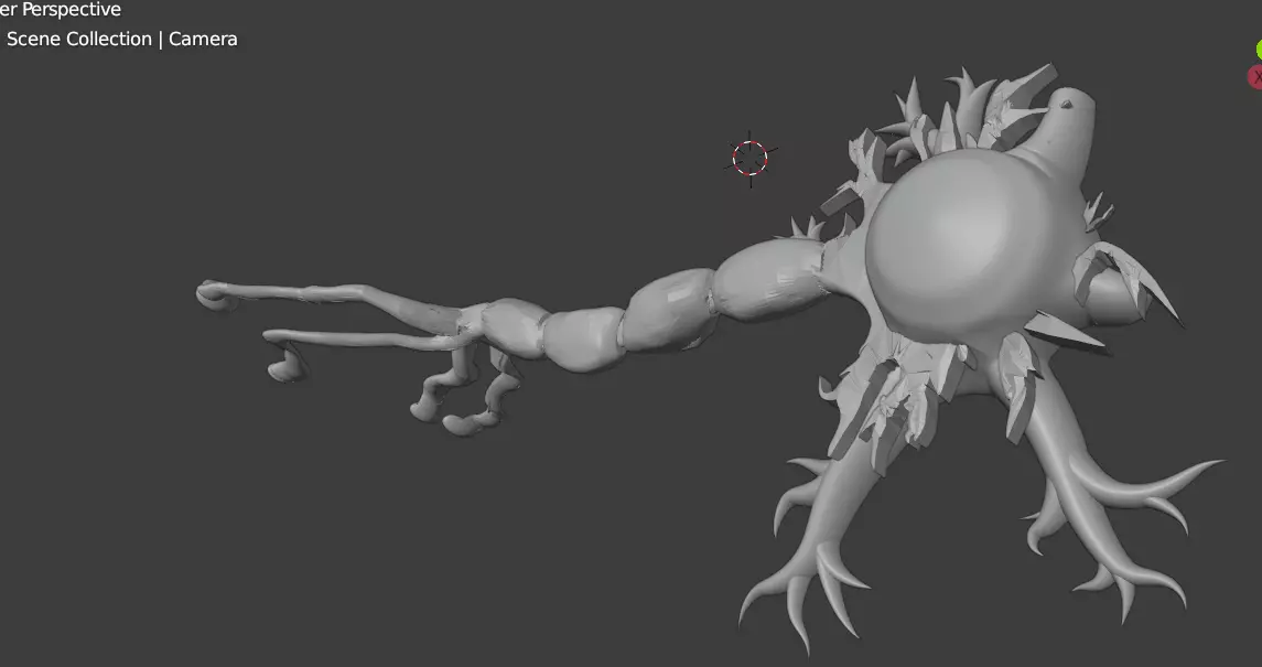 Neuron Cell - Brain Cell 3D model 3D printable | CGTrader