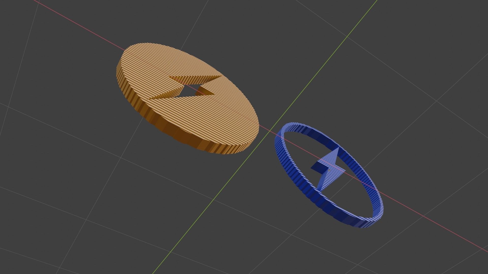 3D model Low poly lightning symbol VR / AR / low-poly | CGTrader