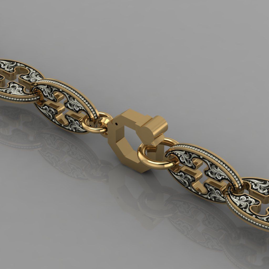 bracelet with engraving 0148 3D model 3D printable | CGTrader