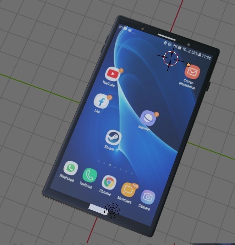 poor quality phone free 3D model | CGTrader