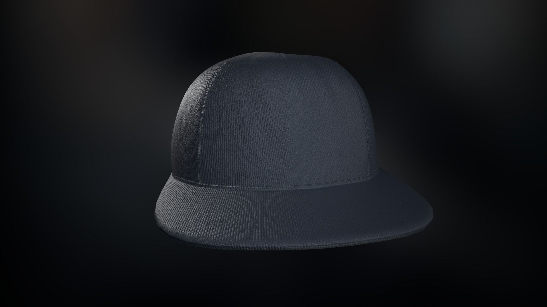 3D model Snapback hat mockup VR / AR / low-poly | CGTrader