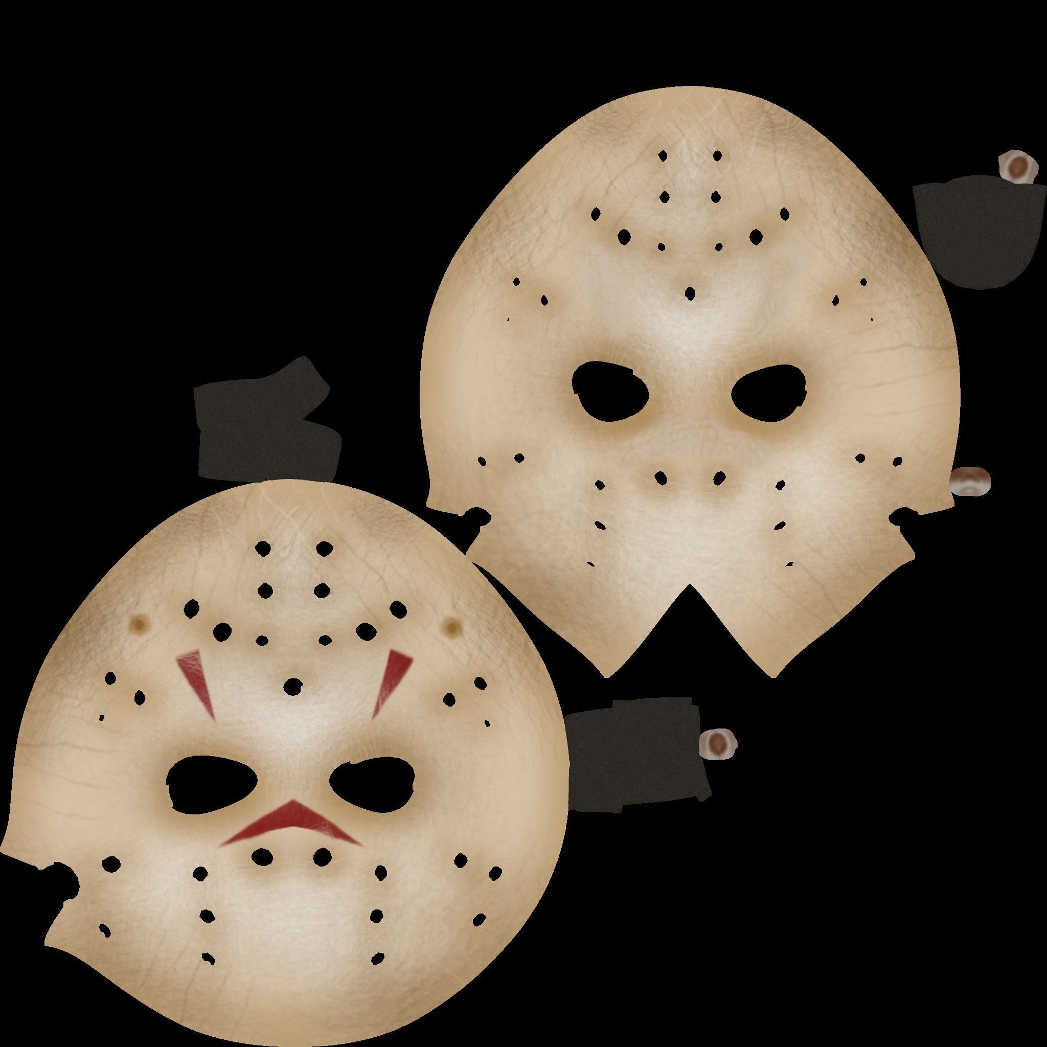 3D model Jason Mask - Character Costume VR / AR / low-poly | CGTrader