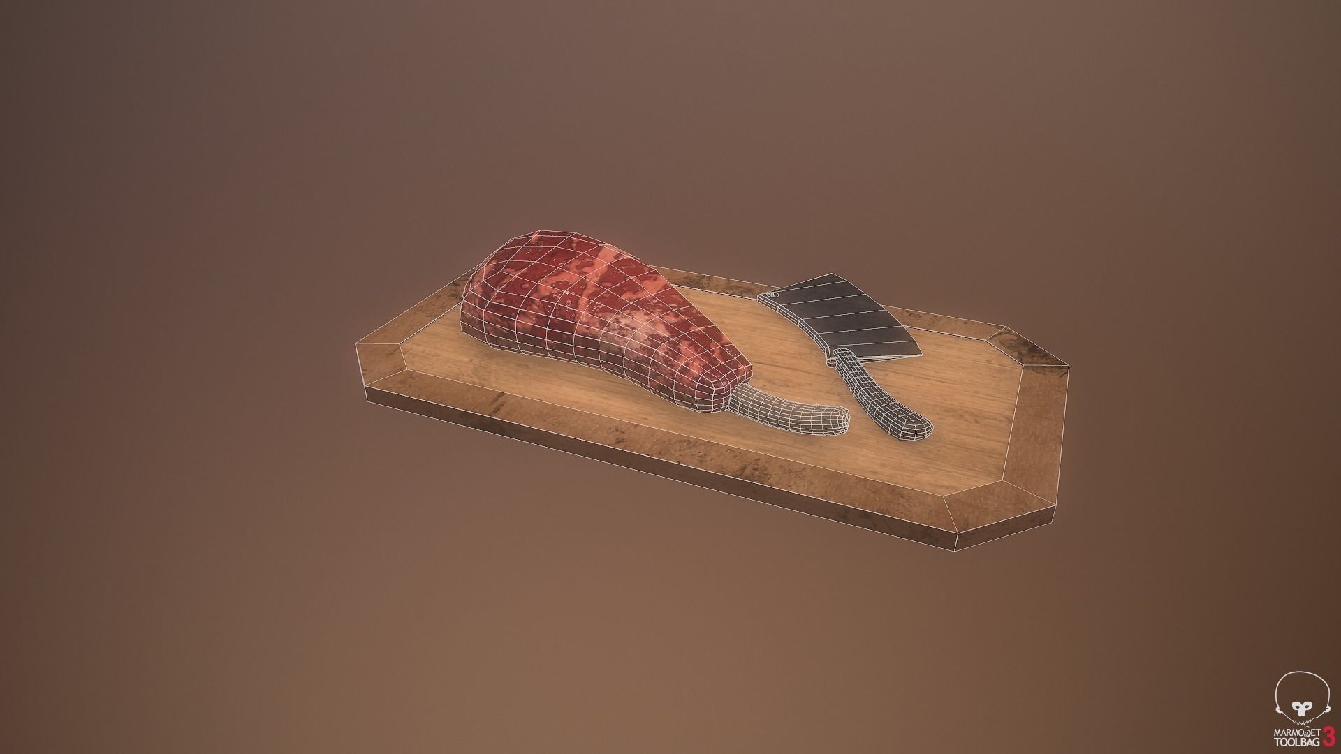 3D model Steak Meal VR / AR / low-poly | CGTrader
