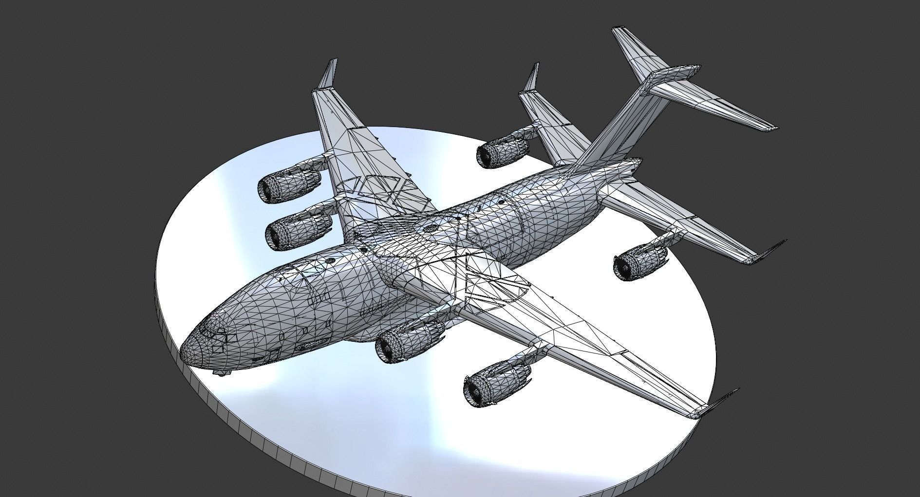 3D model AOS - The Bus - C17 Globemaster VR / AR / low-poly | CGTrader