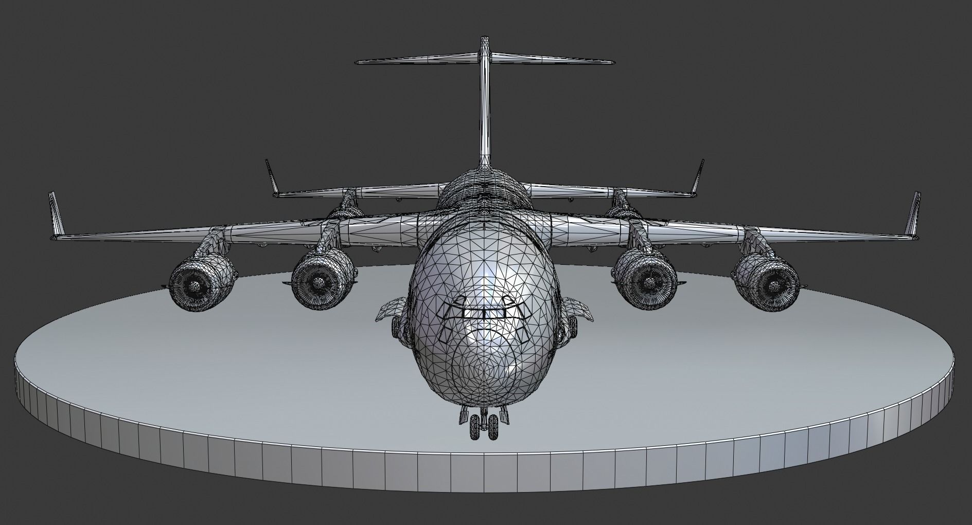 3D model AOS - The Bus - C17 Globemaster VR / AR / low-poly | CGTrader