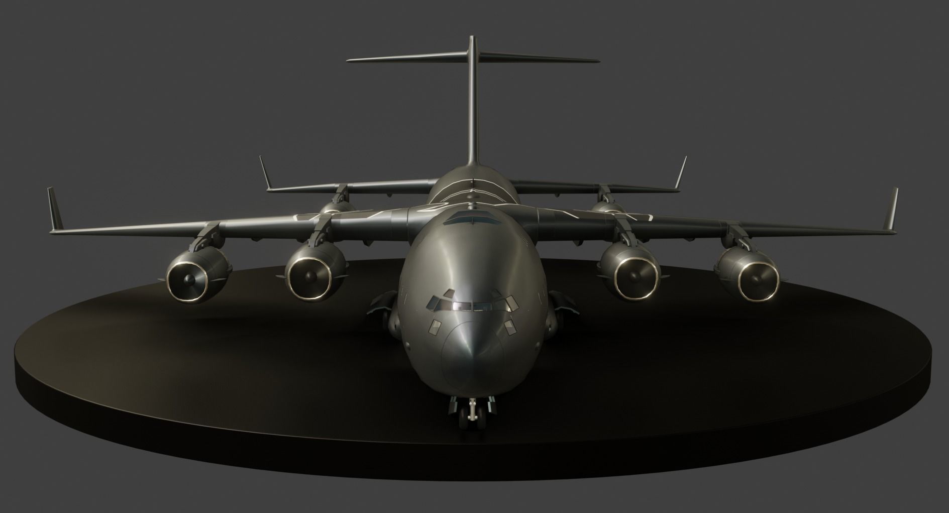 3D model AOS - The Bus - C17 Globemaster VR / AR / low-poly | CGTrader