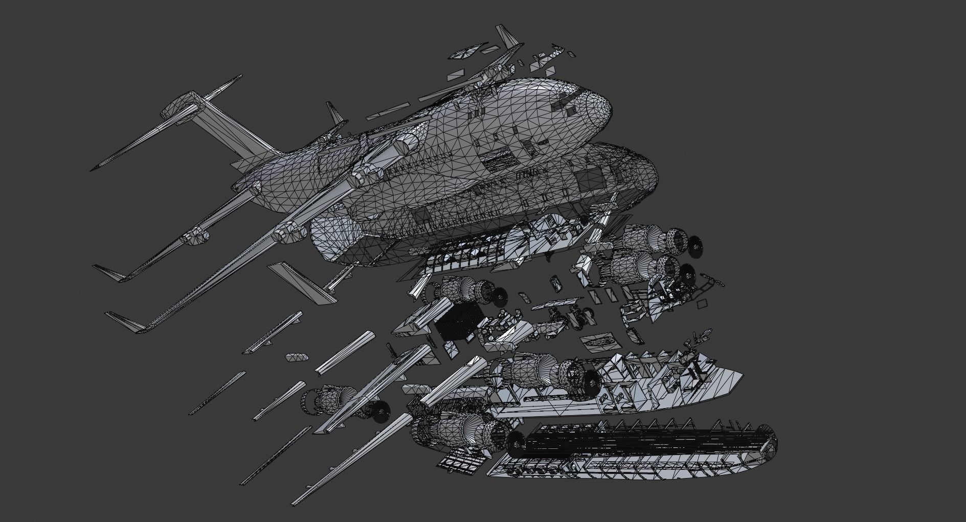 3D model AOS - The Bus - C17 Globemaster VR / AR / low-poly | CGTrader