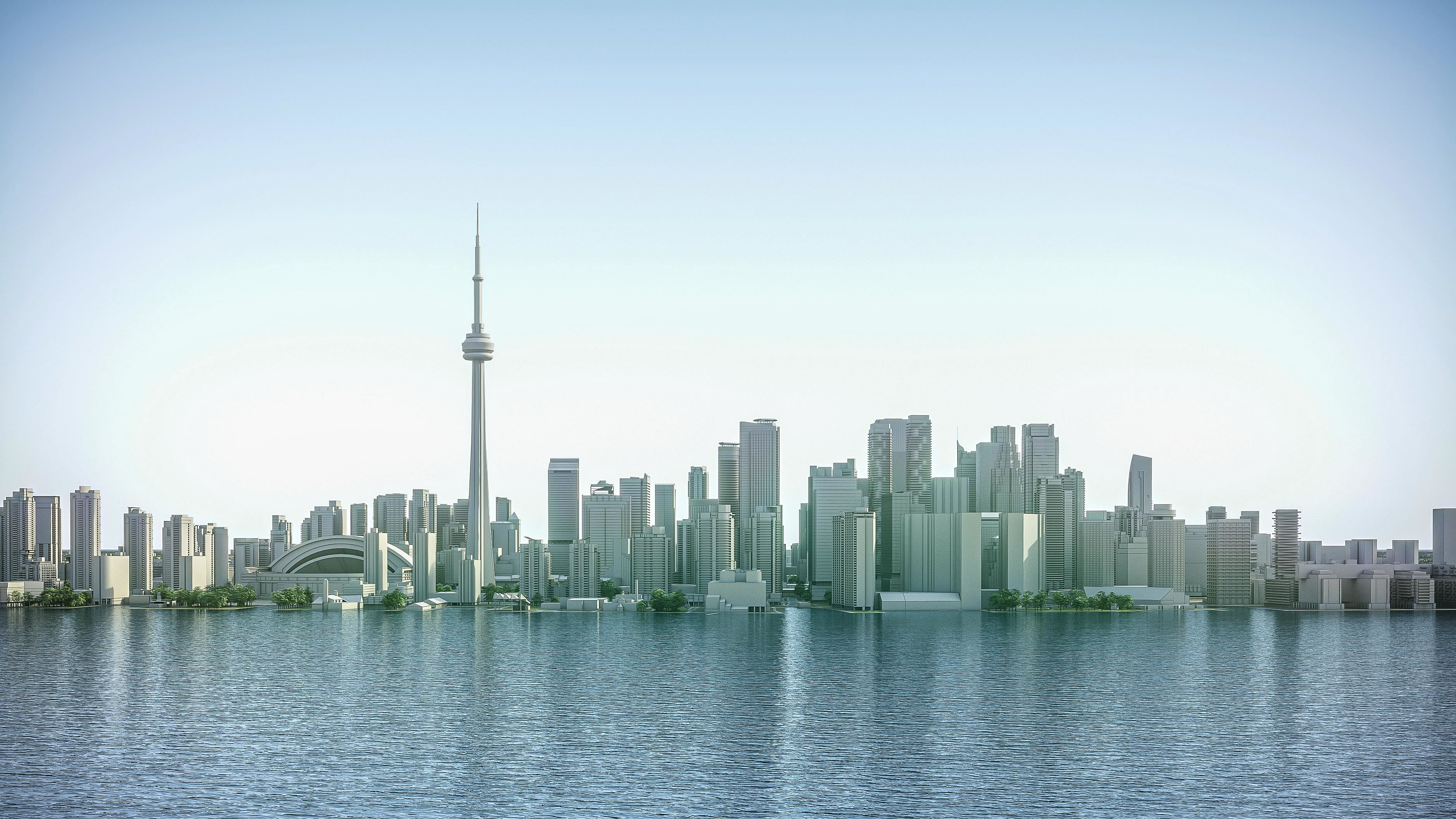 3D Model Collection Greater Toronto VR / AR / low-poly | CGTrader