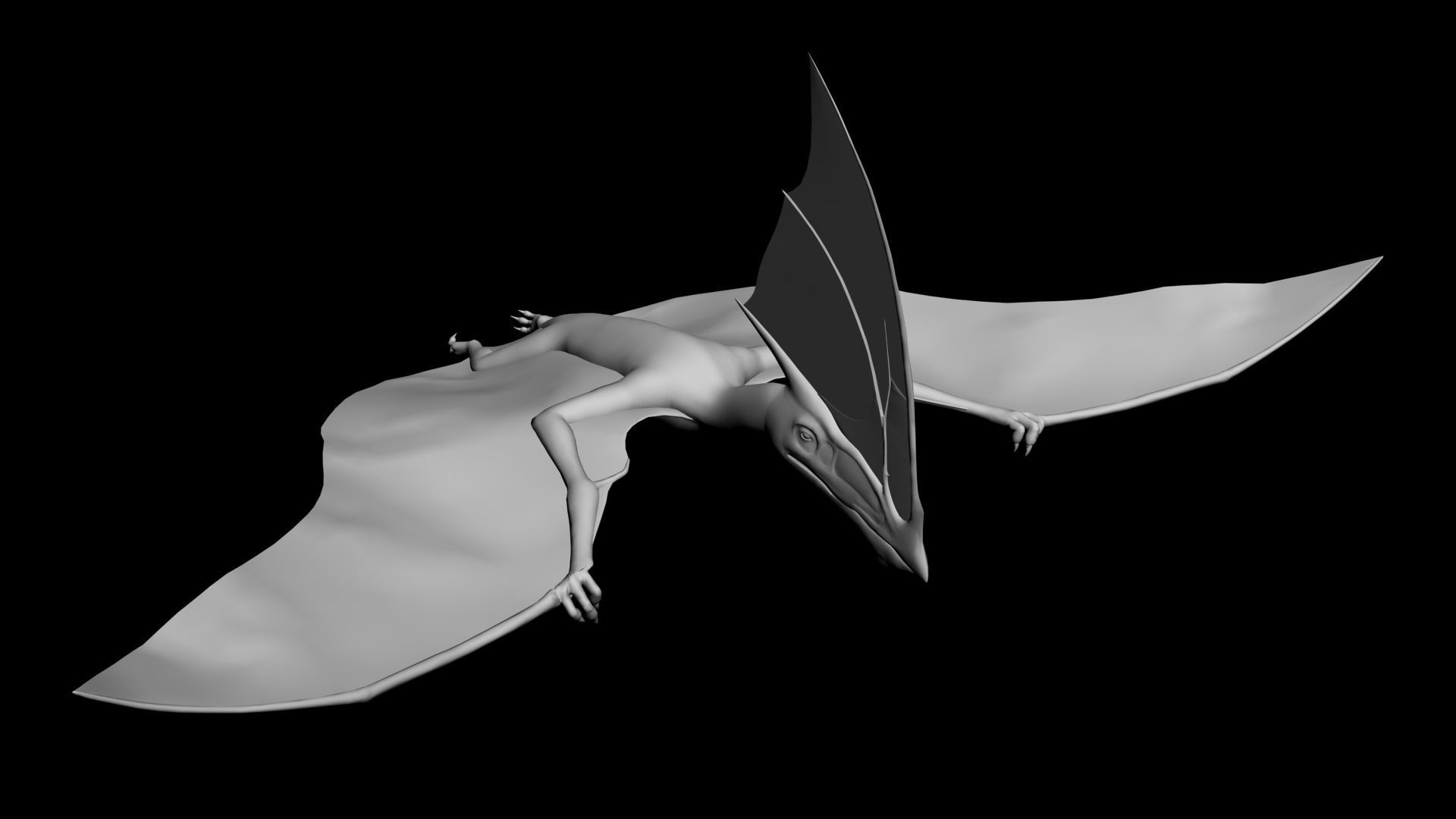 Dinos Flying 3D model | CGTrader