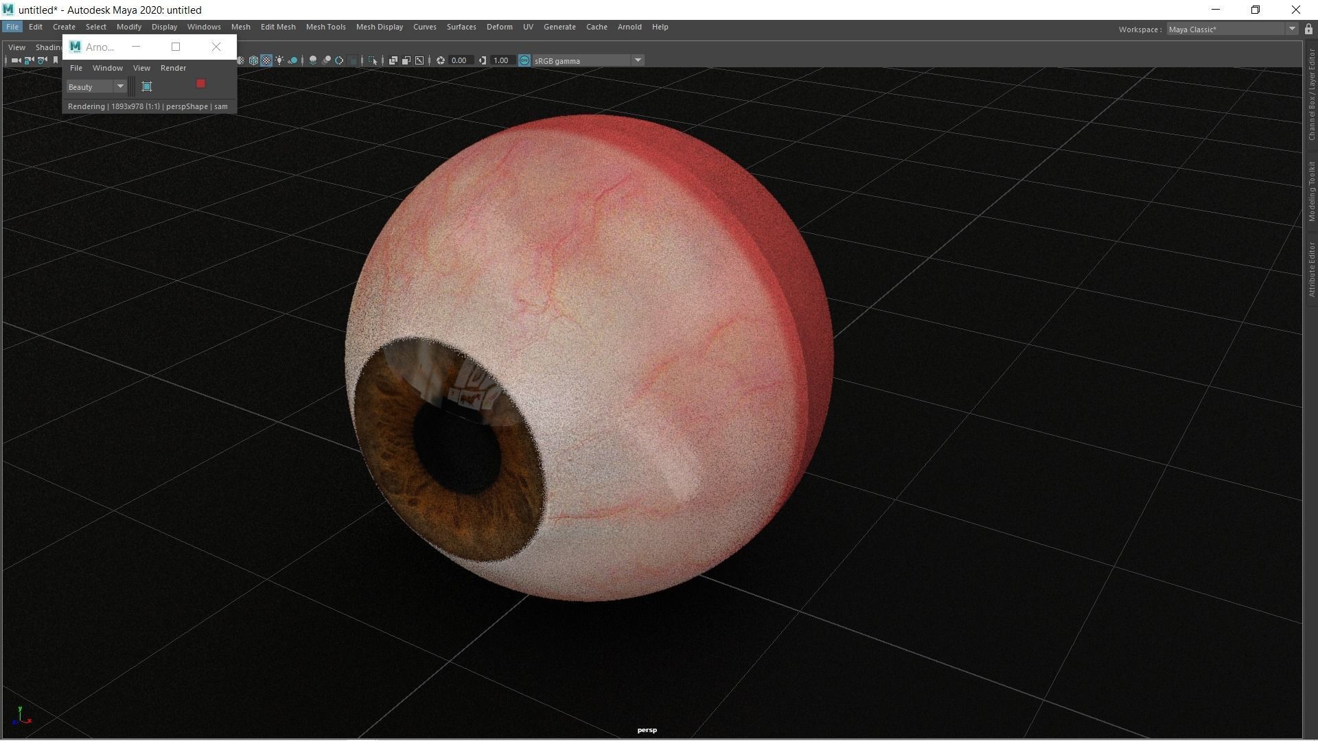 3D model realistic eye human VR / AR / low-poly | CGTrader