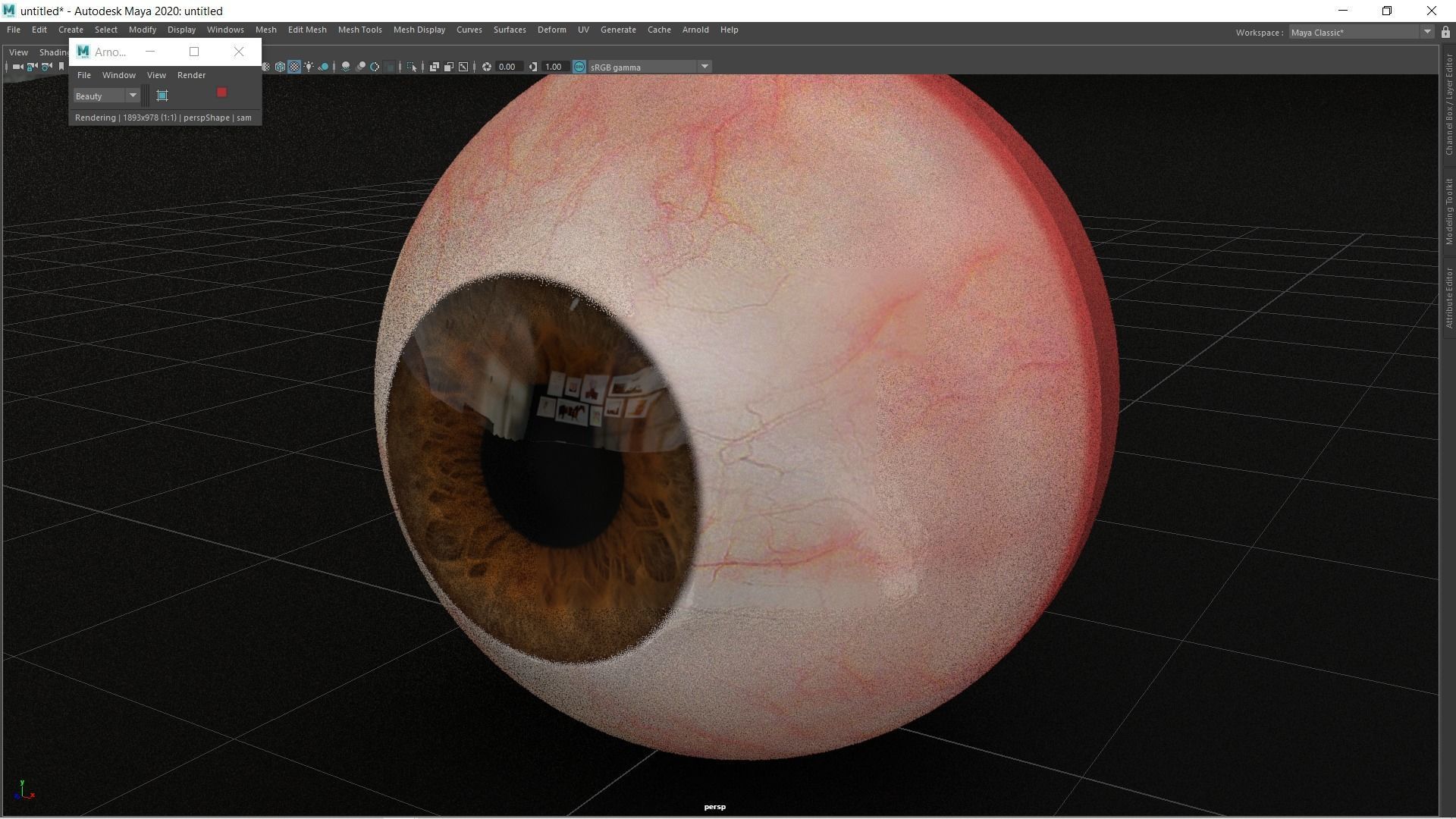 3D model realistic eye human VR / AR / low-poly | CGTrader