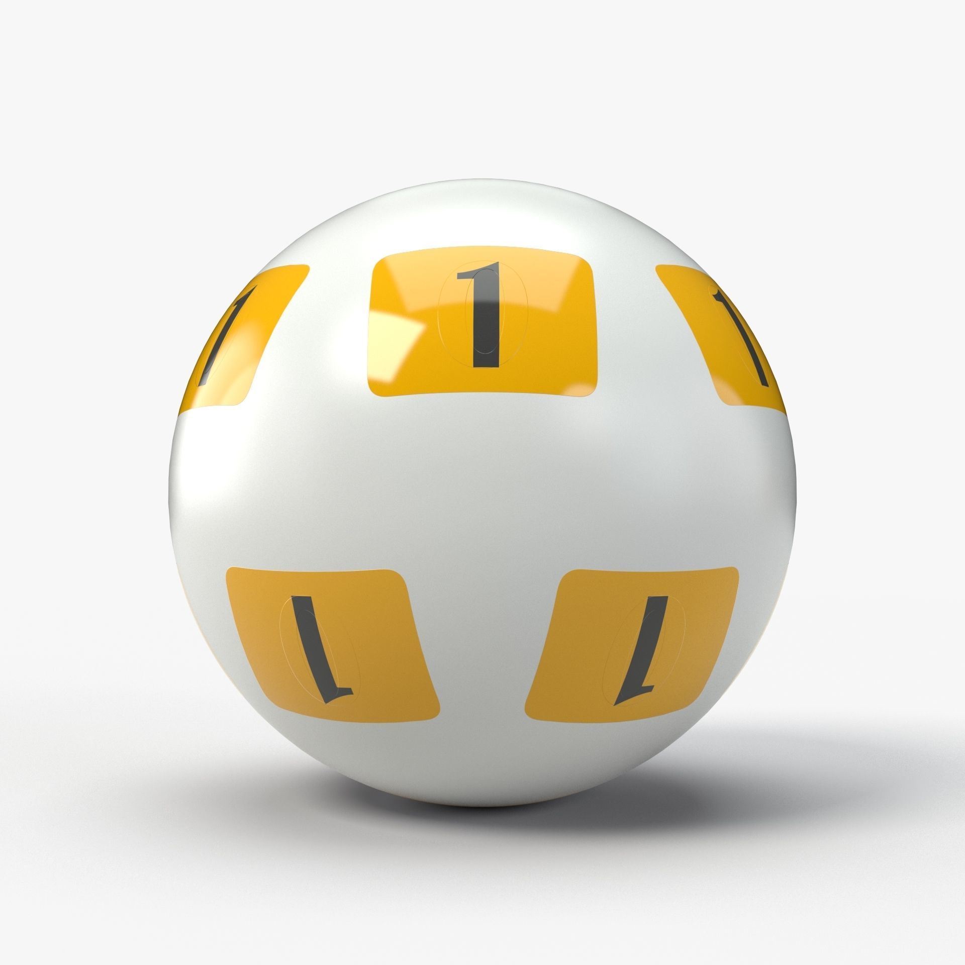 Lottery Balls set with PBR Textures 3D model | CGTrader