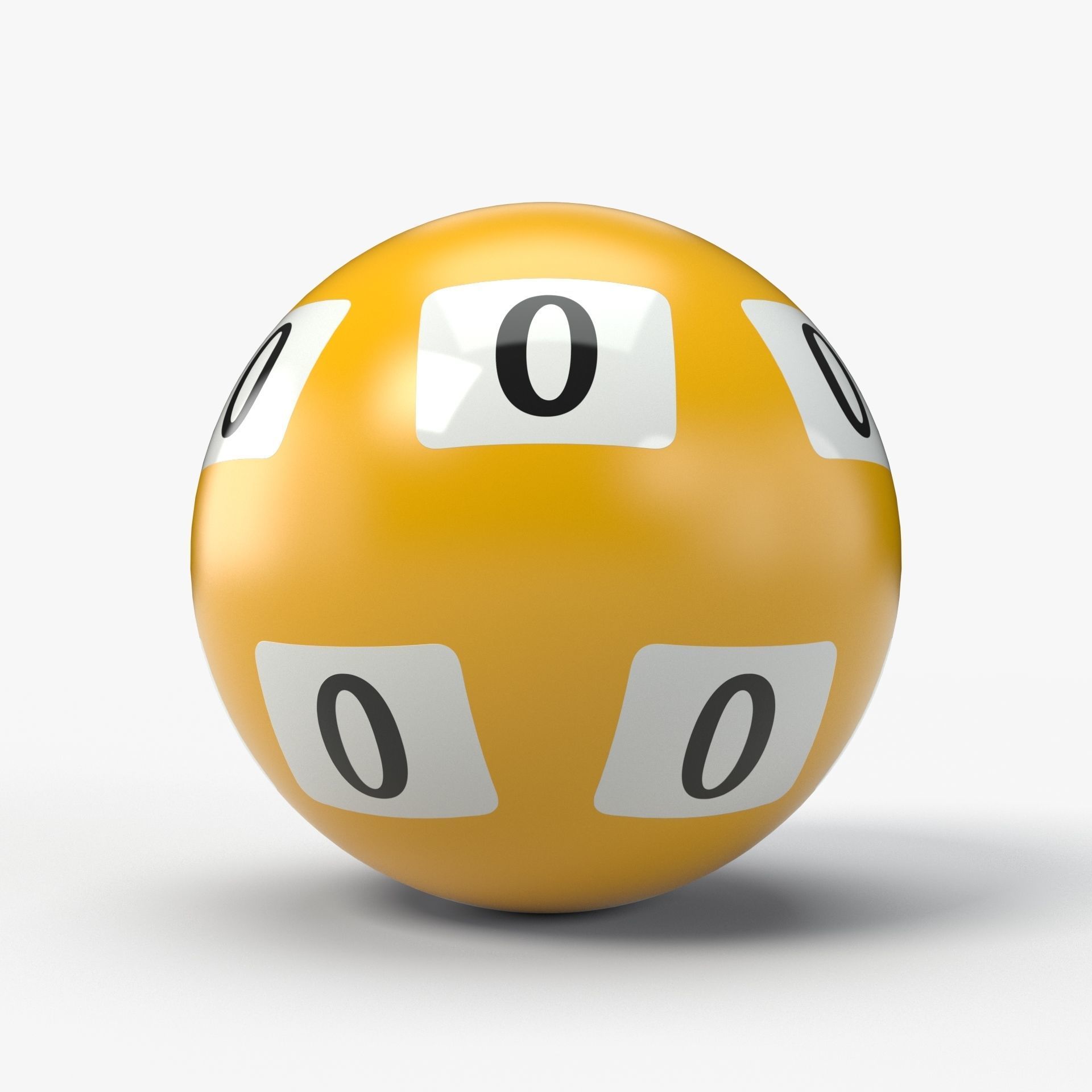 Lottery Balls set with PBR Textures 3D model | CGTrader