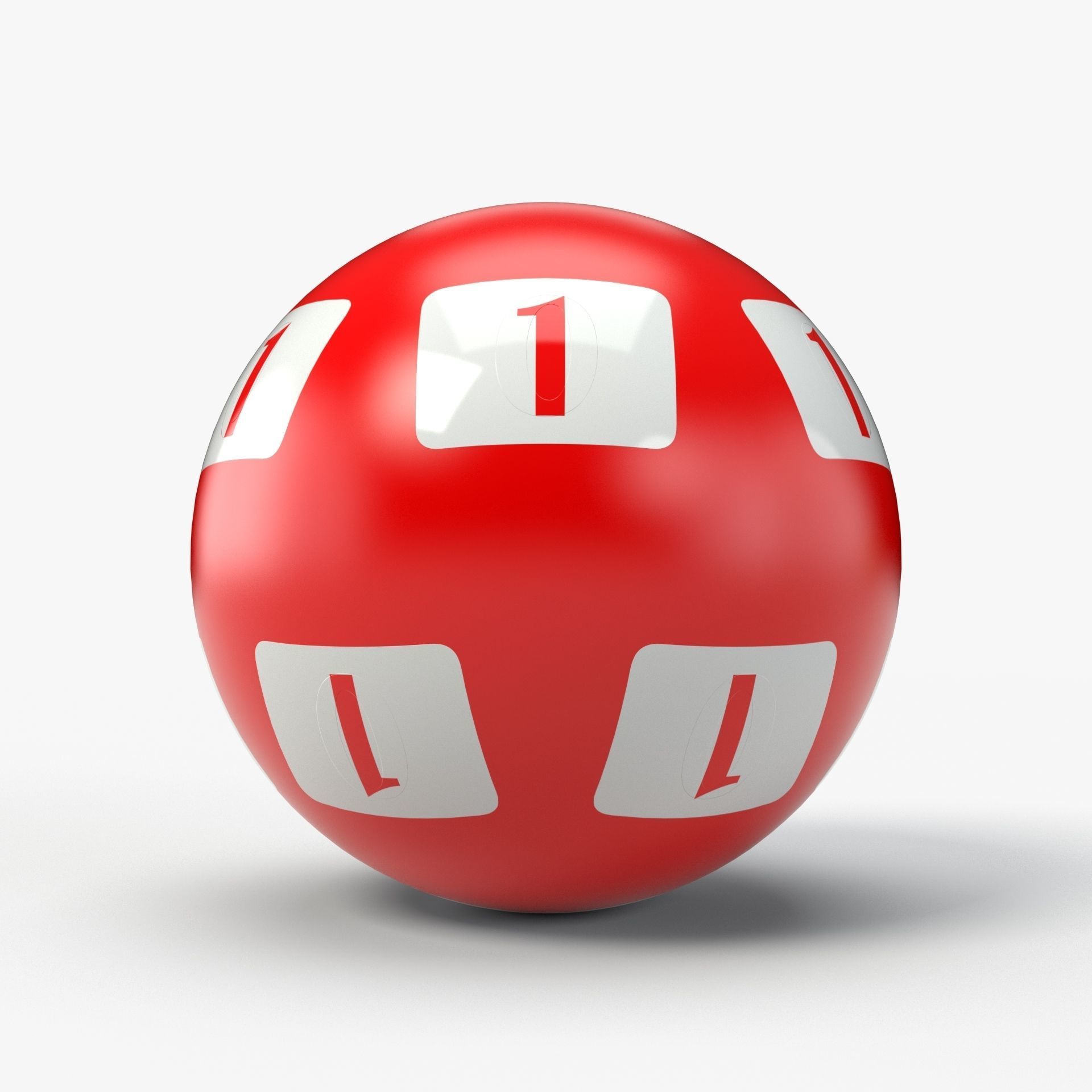 Lottery Balls set with PBR Textures 3D model | CGTrader