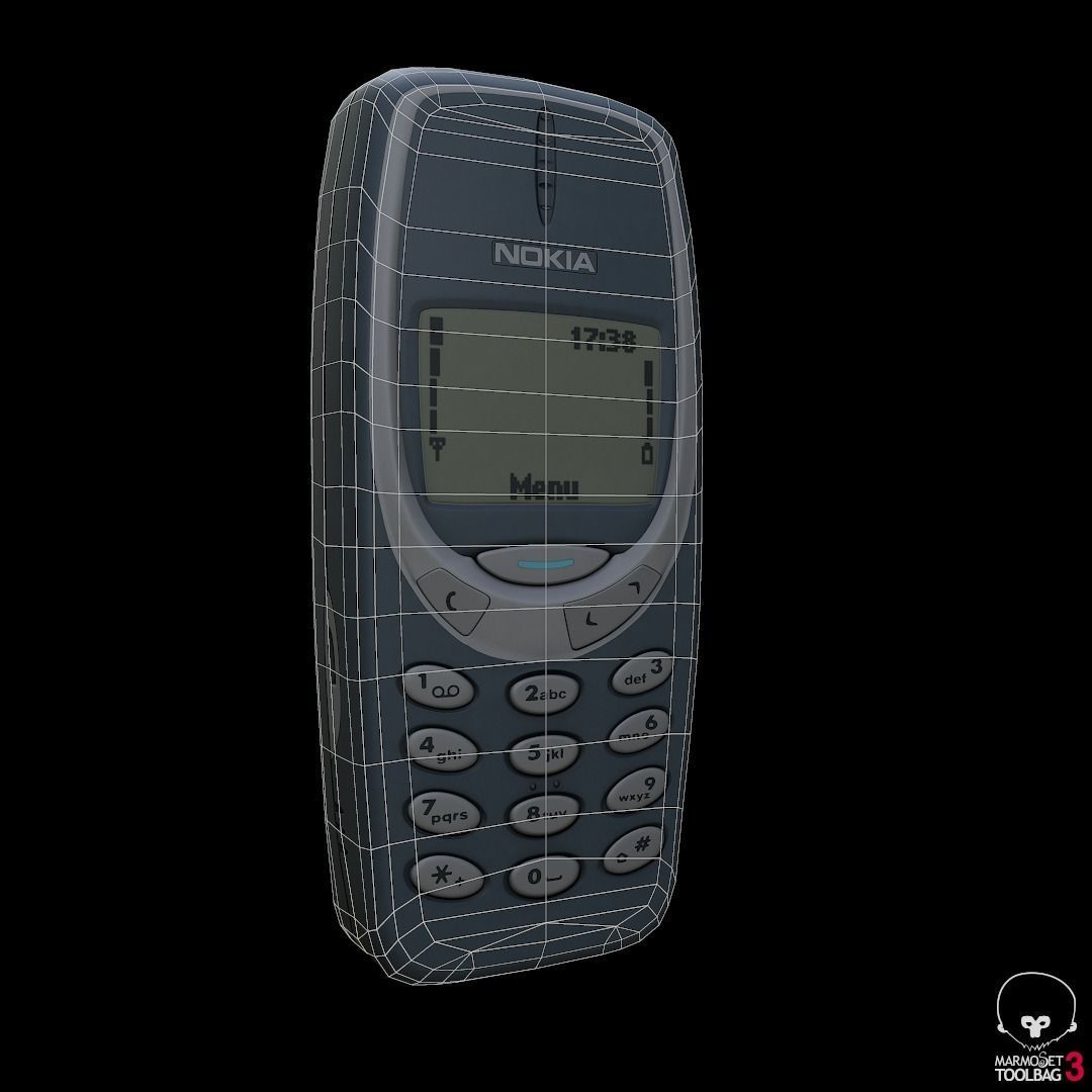 3D model Nokia 3310 game ready model VR / AR / low-poly | CGTrader