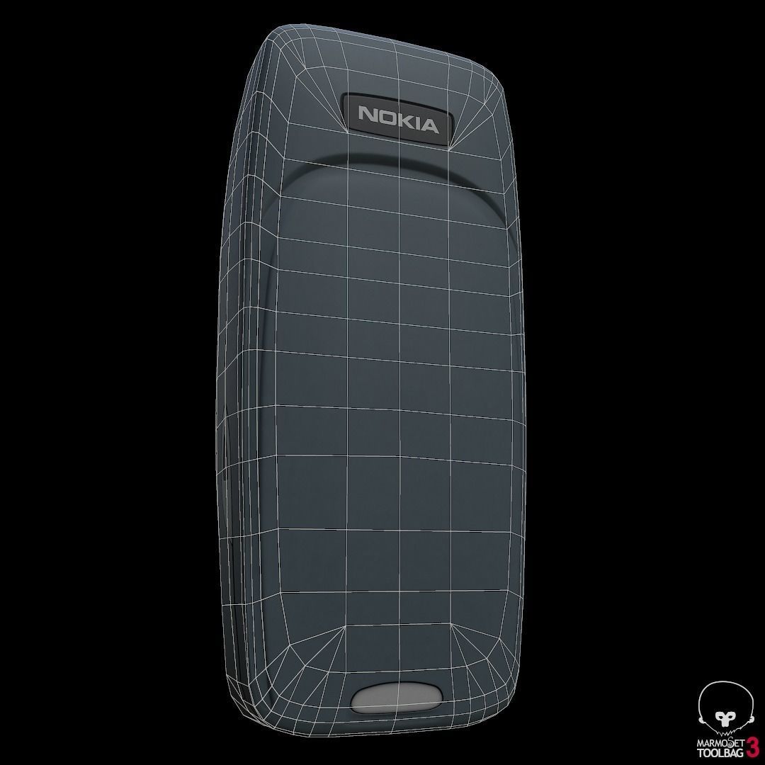 3D model Nokia 3310 game ready model VR / AR / low-poly | CGTrader